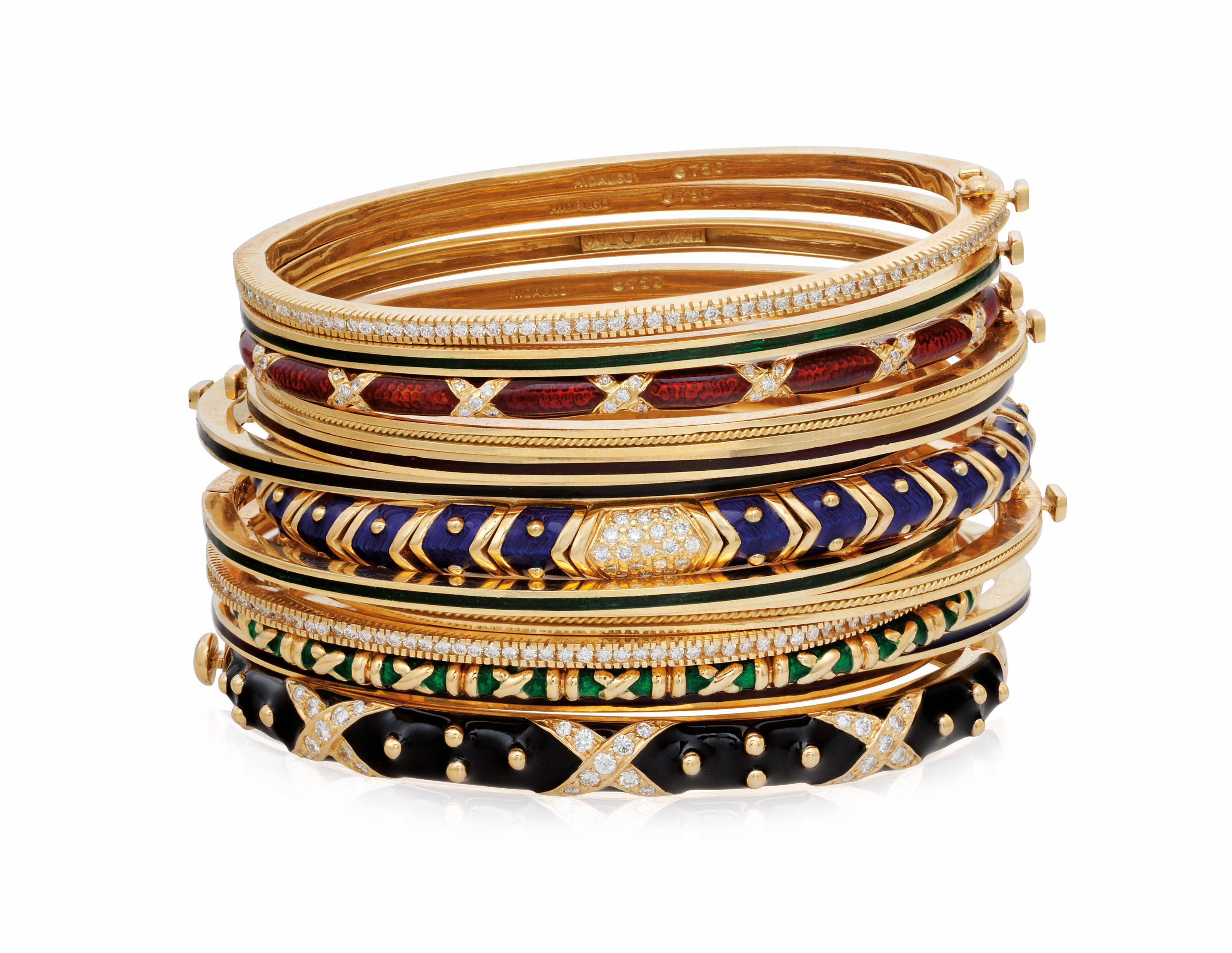 GROUP OF BANGLE BRACELETS, | Christie’s
