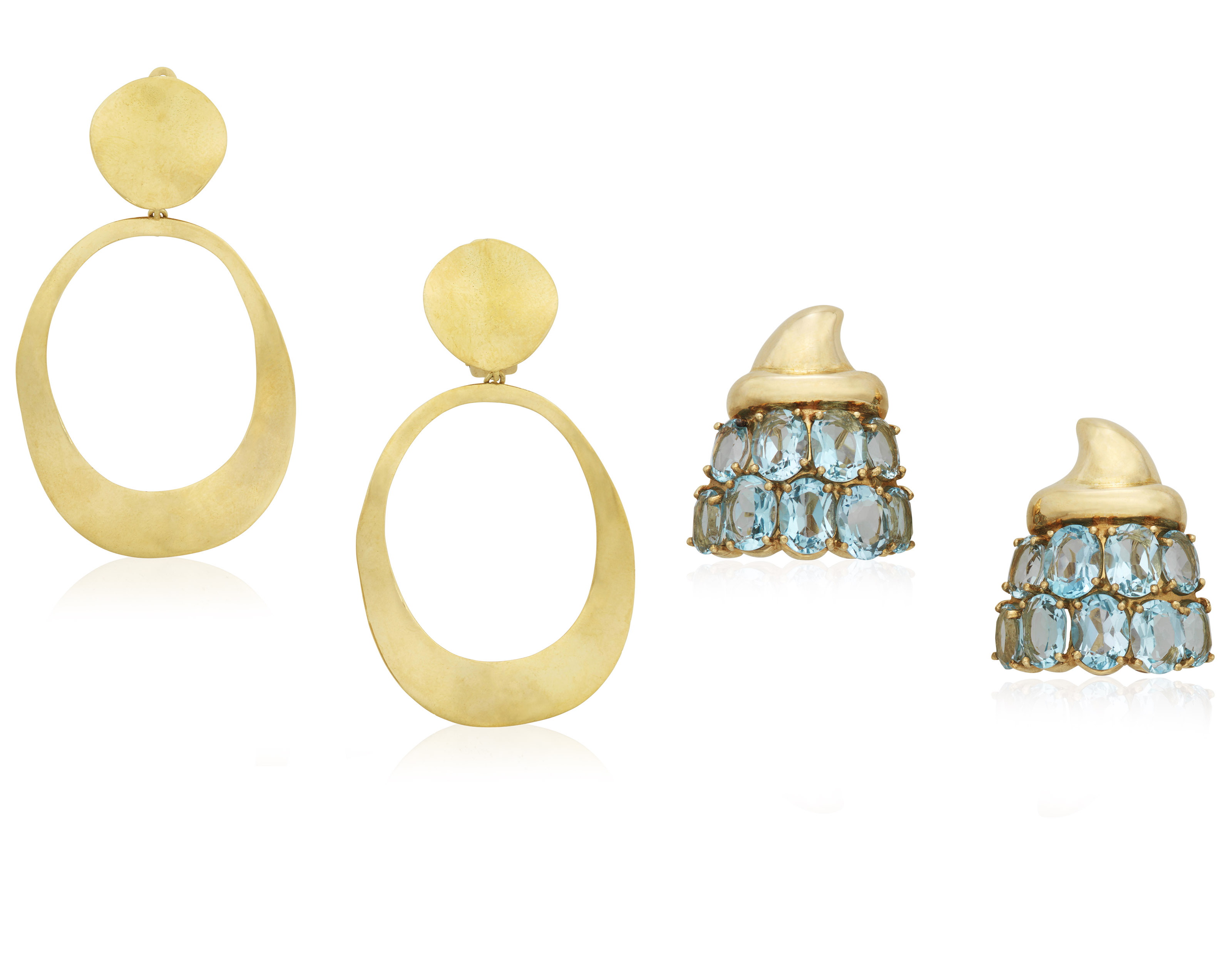 GROUP OF GOLD EARRINGS, | Christie’s