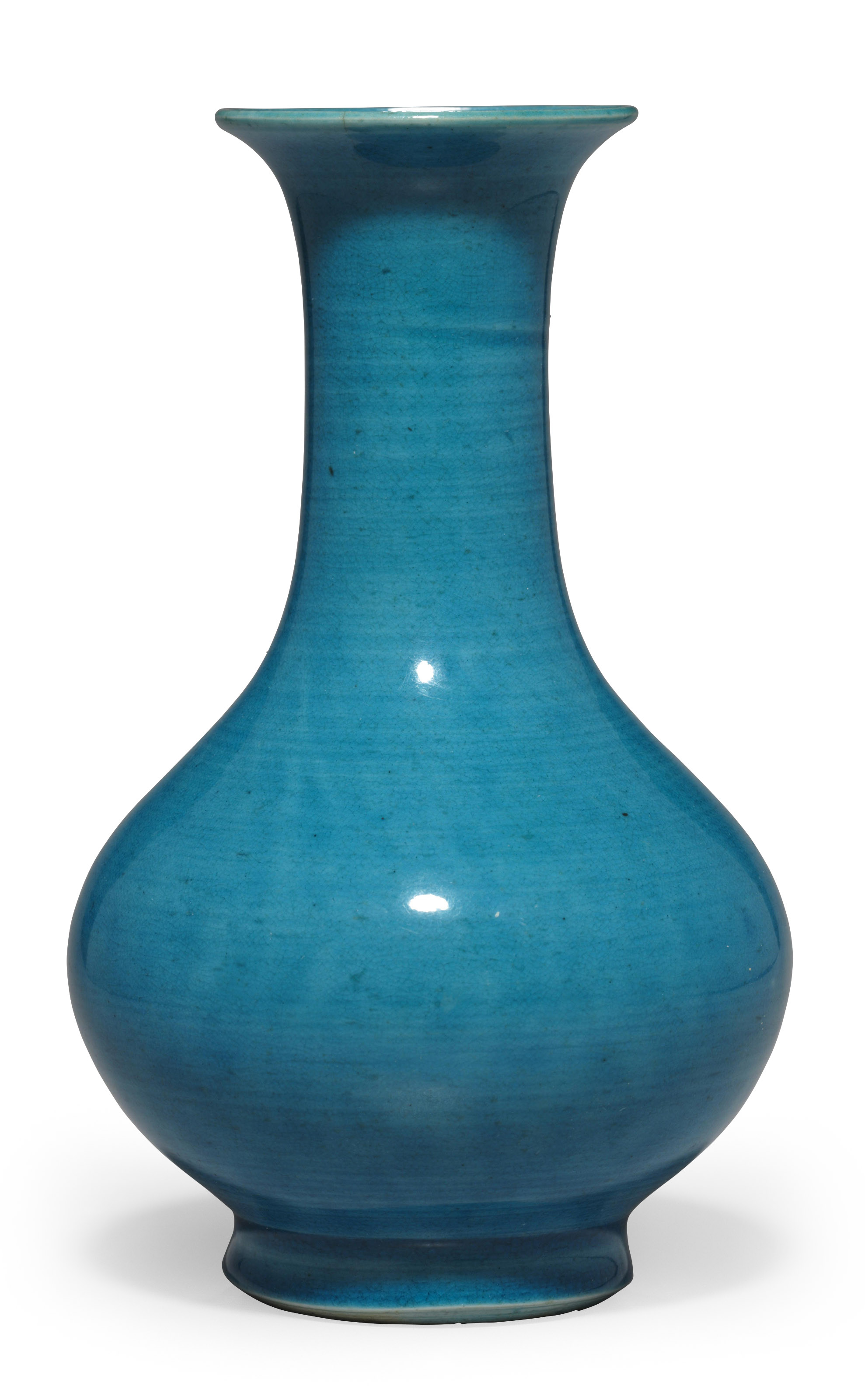 A SMALL TURQUOISE-GLAZED VASE, CHINA, 18TH-19TH CENTURY | Christie’s