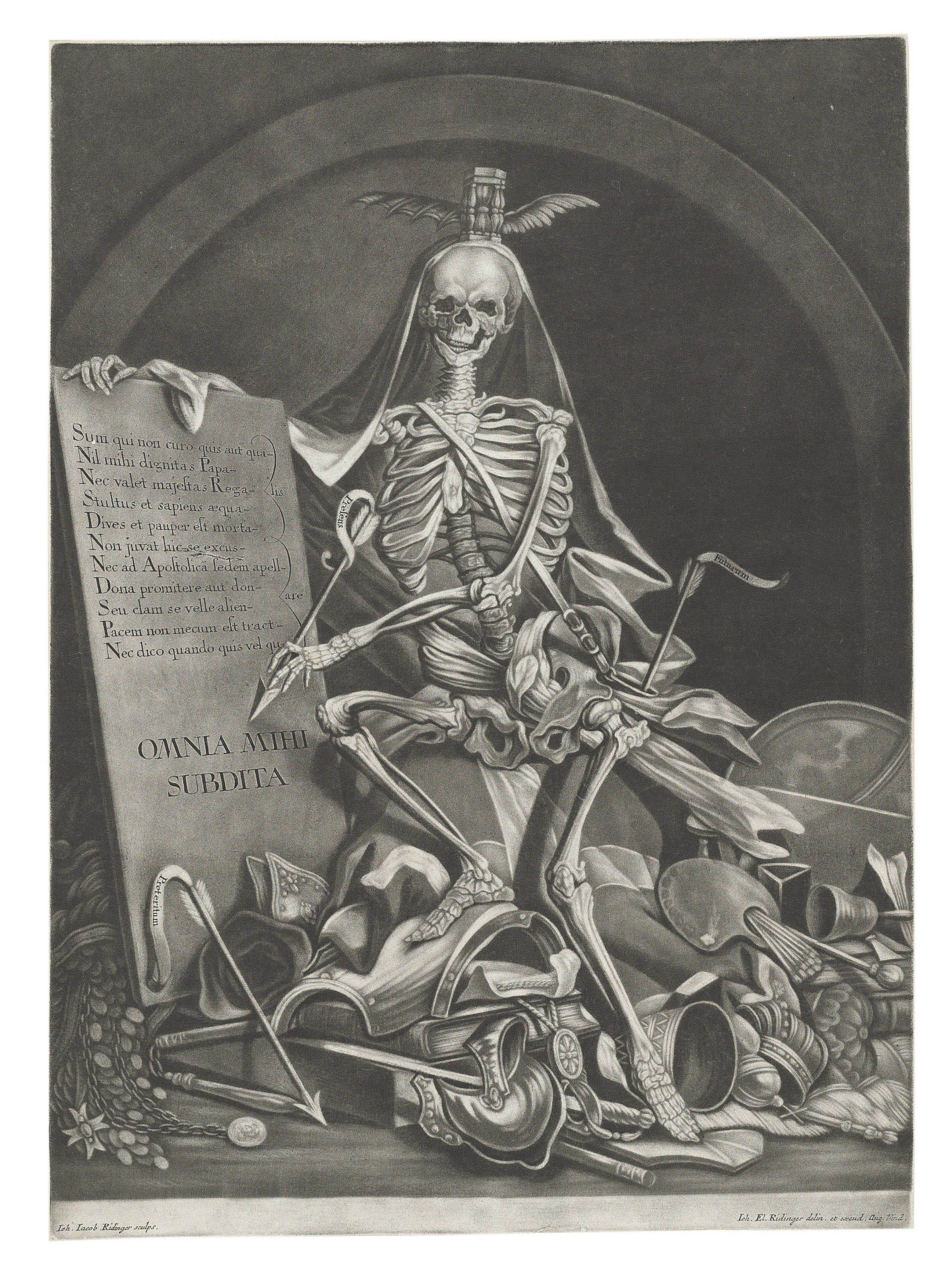 JOHANN JACOB RIDINGER (CIRCA 1736-1784) AFTER JOHANN ELIAS RIDINGER ...