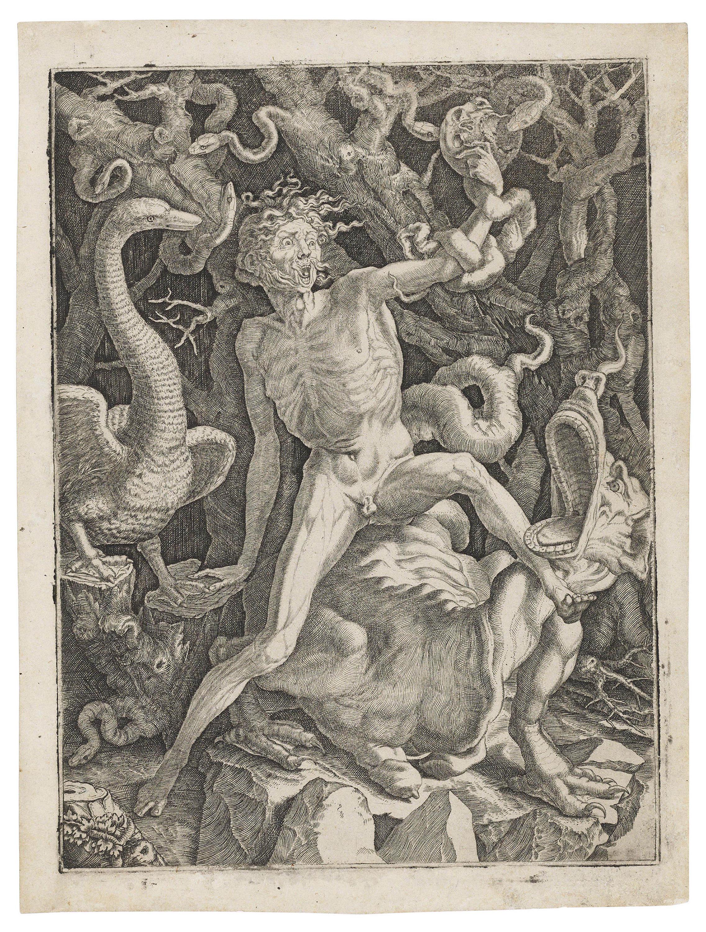 JACOPO CARAGLIO (CIRCA 1500-1565) AFTER ROSSO FIORENTINO (1494-1540 ...