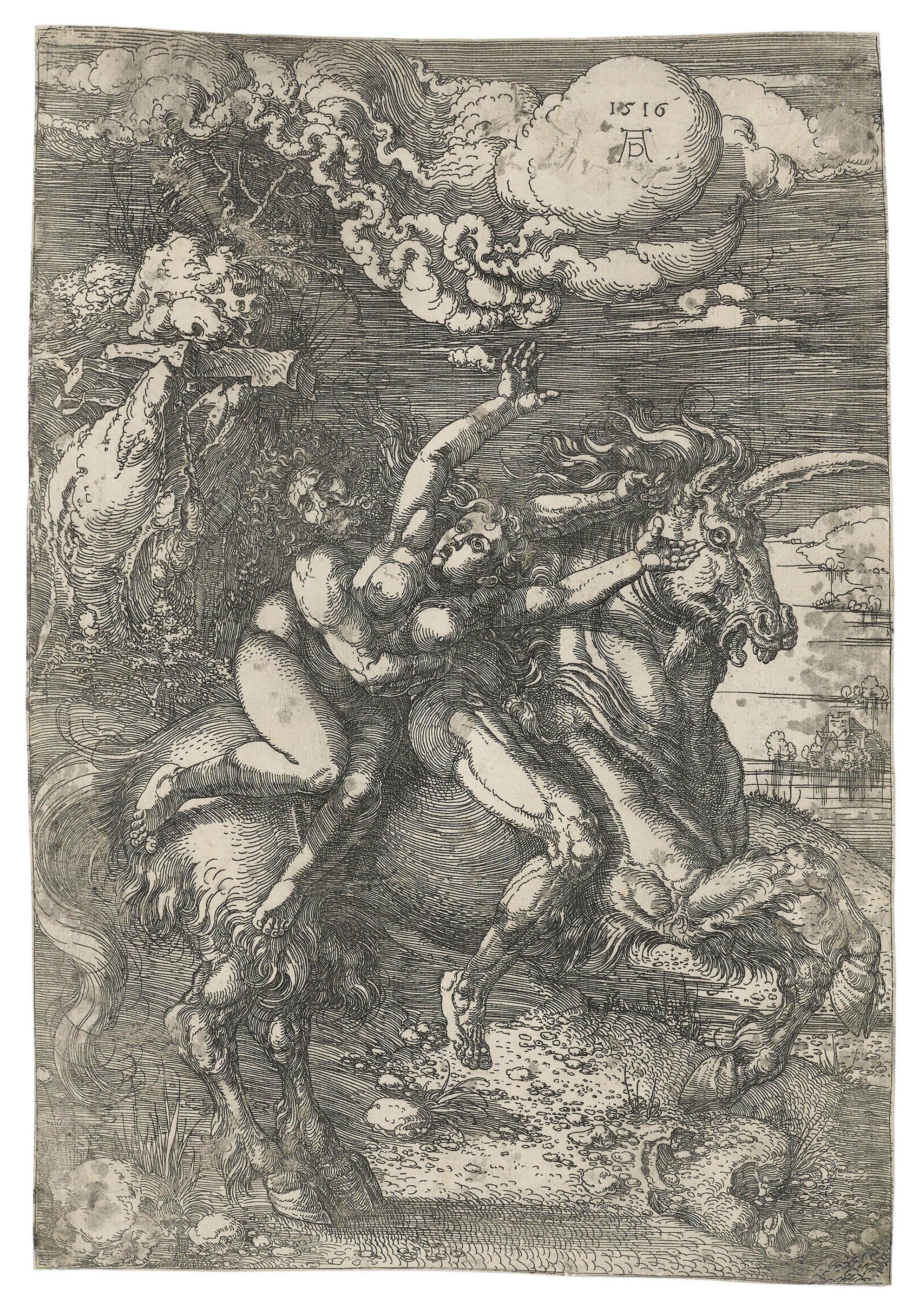 ALBRECHT DÜRER (1471-1528), The Abduction of Proserpine | Christie’s