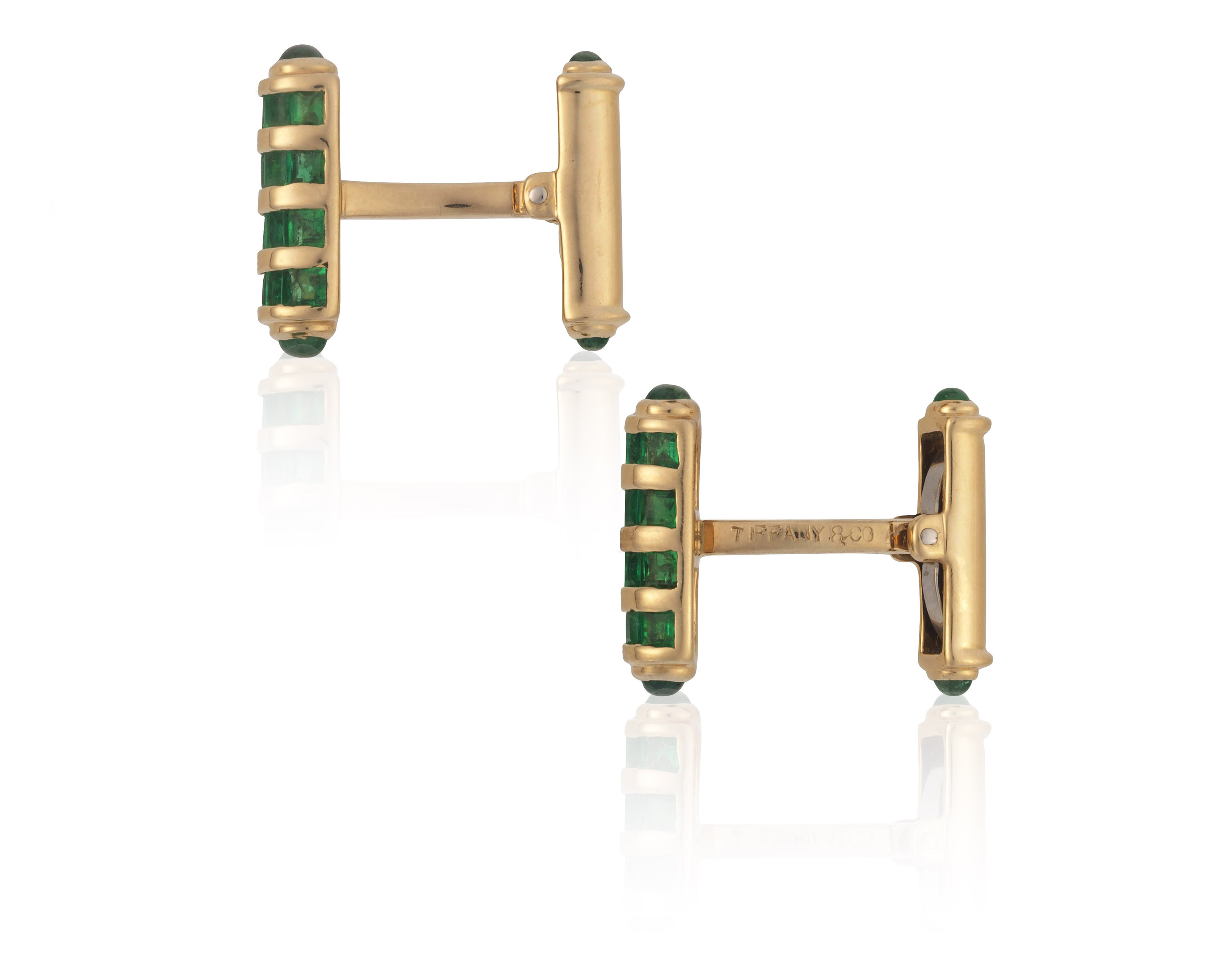 TIFFANY & CO. EMERALD CUFFLINKS, | Christie’s
