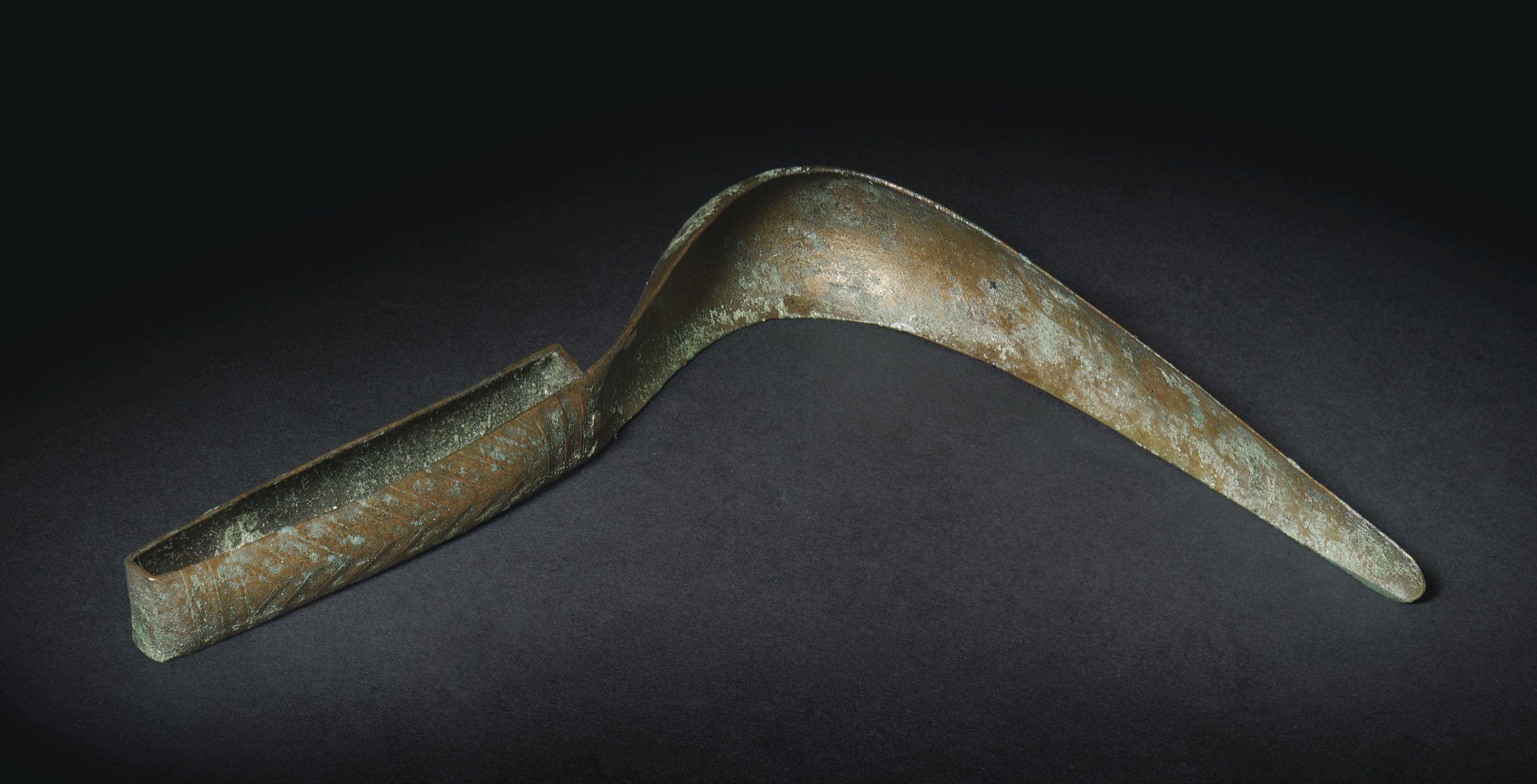 A ROMAN BRONZE STRIGIL, CIRCA 1ST-2ND CENTURY A.D. | Christie’s