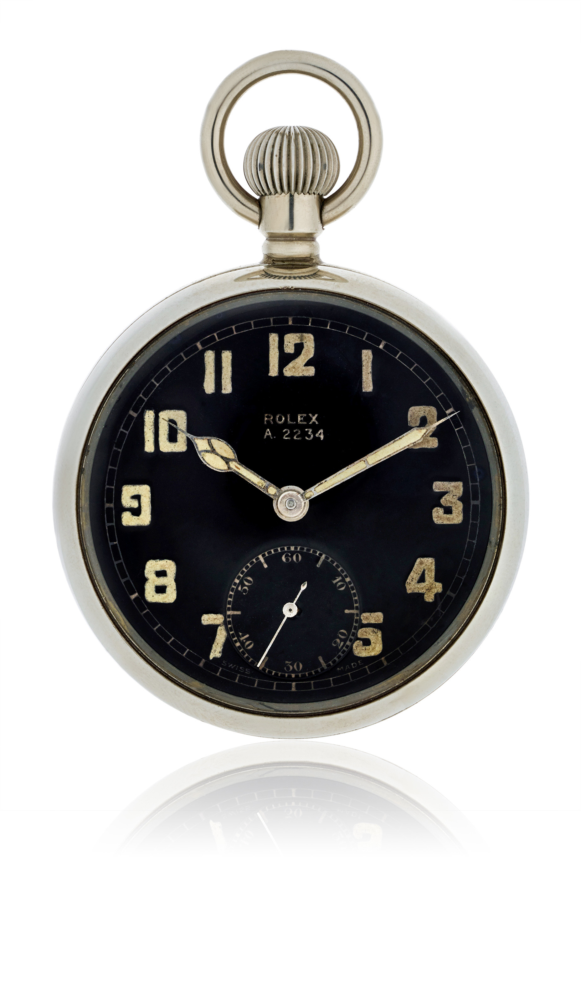 ROLEX, OPENFACE POCKETWATCH MILITARY, | Christie’s