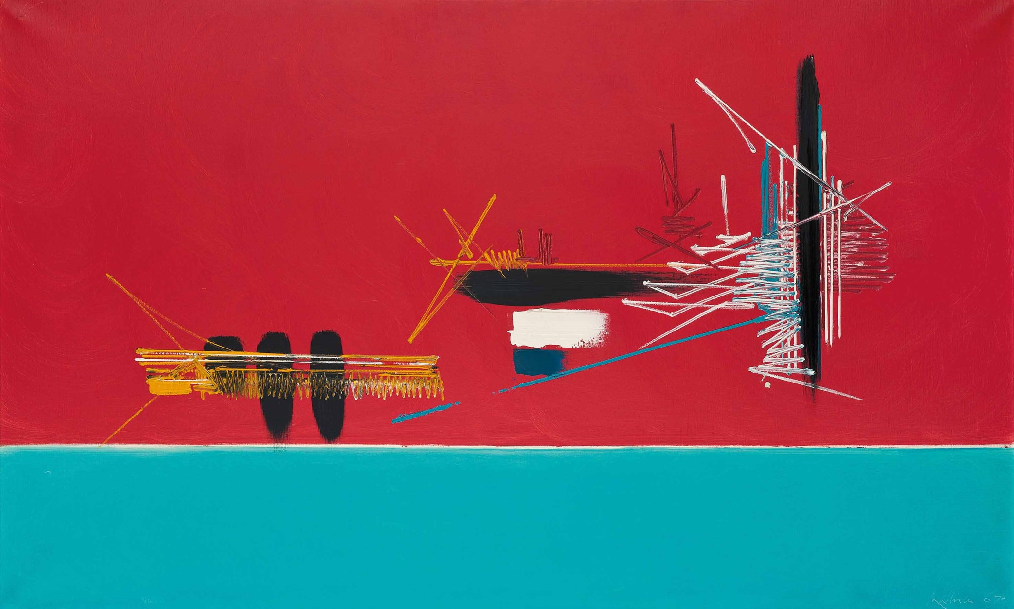 Georges Mathieu (France, 1921-2012), Magnes | Christie's