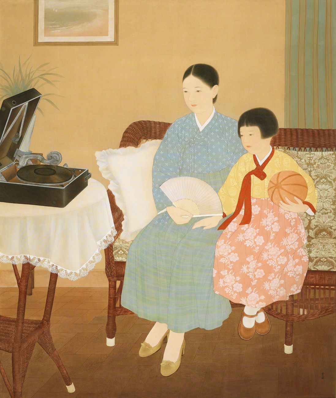 KIM KI-CHANG (Korean, 1913-2001), Quiet Listening | Christie's