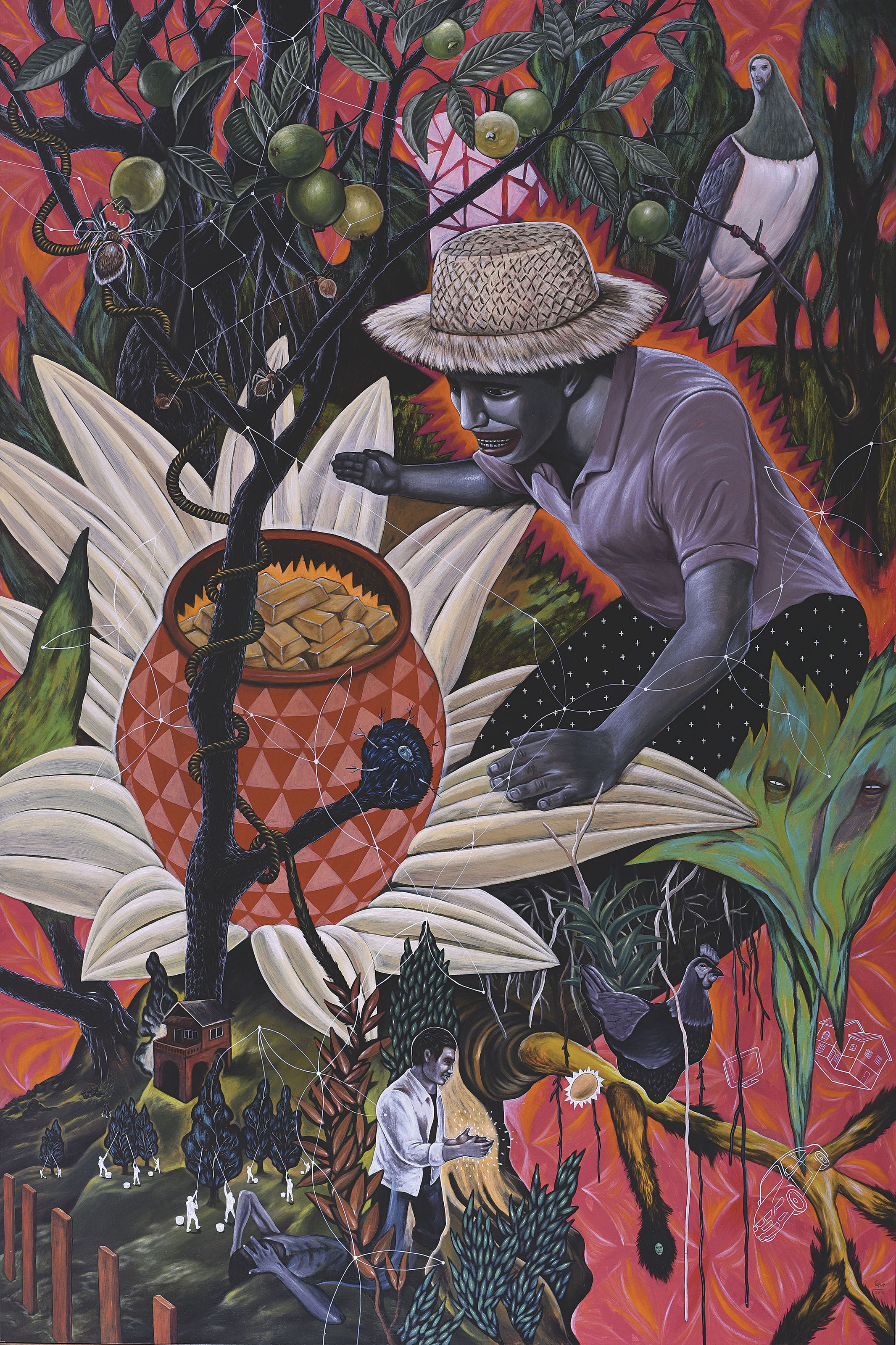 RODEL TAPAYA (PHILIPPINES, B. 1980) , THE GOLDEN VISION | Christie's