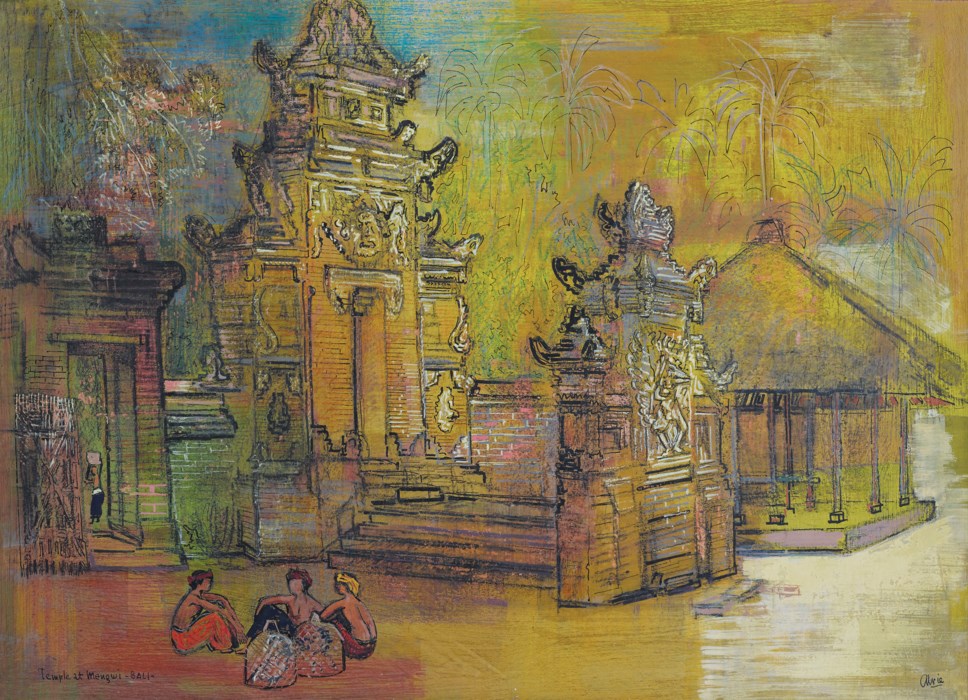ARIE SMIT (INDONESIA, 1916-2016), TEMPLE AT MENGWI | Christie's