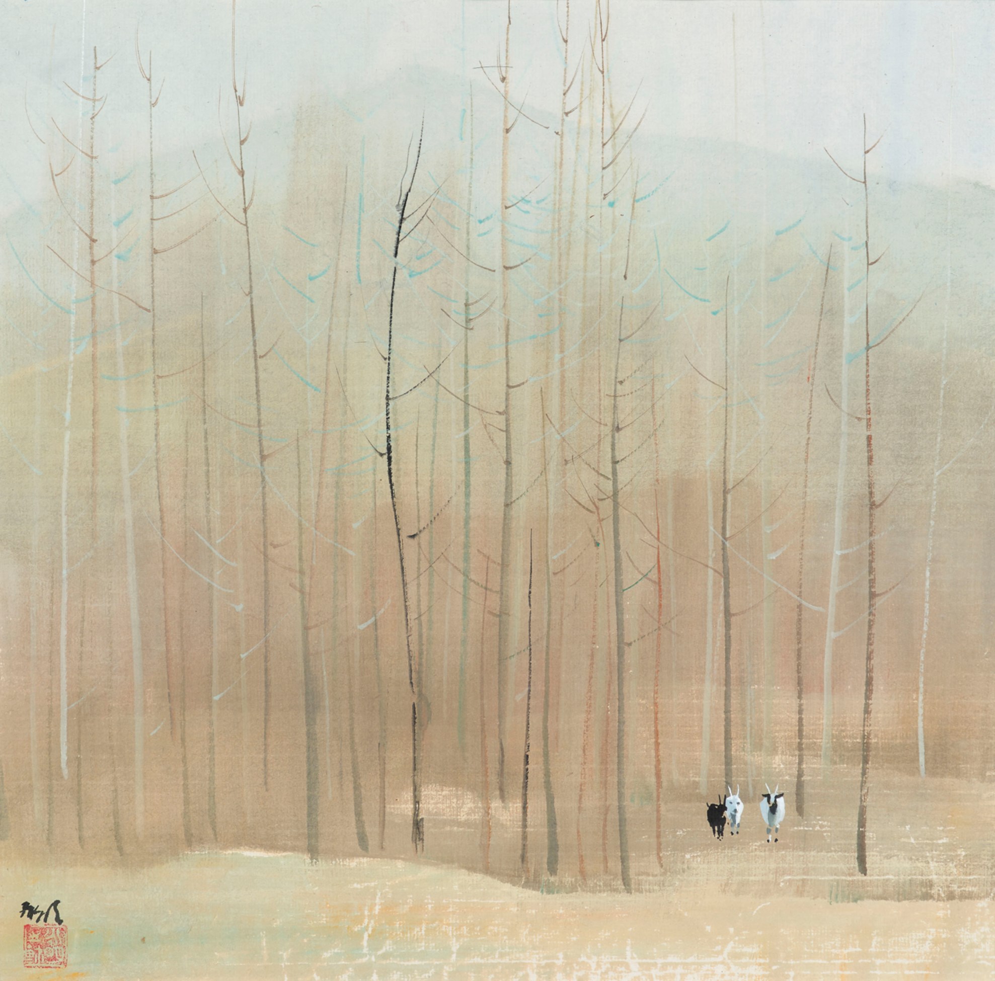 LIU YONGMING (BORN 1943), Winter | Christie's