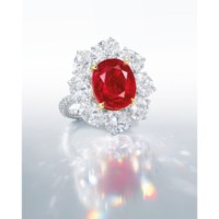 A SUPERB RUBY AND DIAMOND RING, BY FAIDEE | Christie's