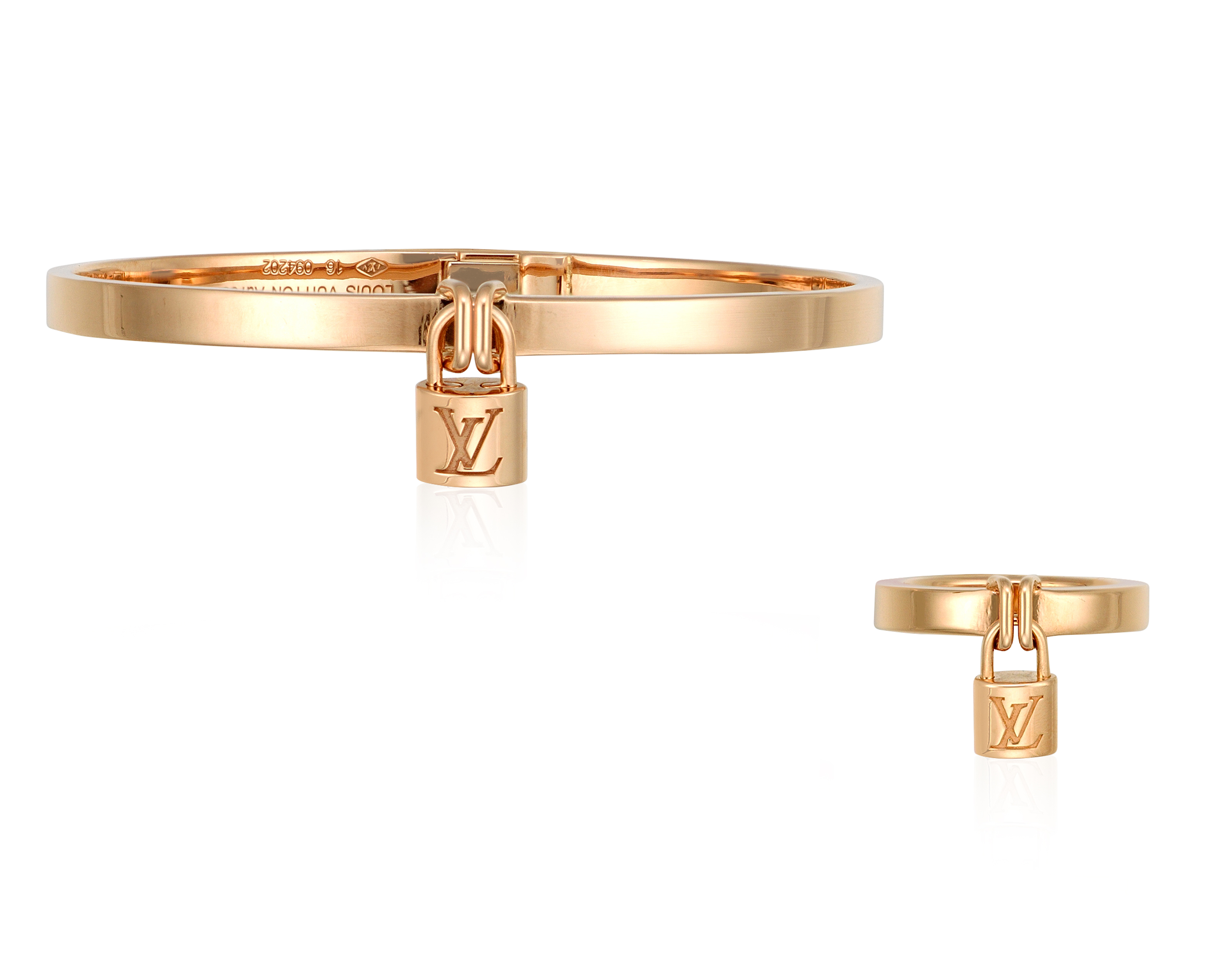 LOUIS VUITTON SET OF 'LOCKIT' GOLD JEWELLERY, | Christie’s