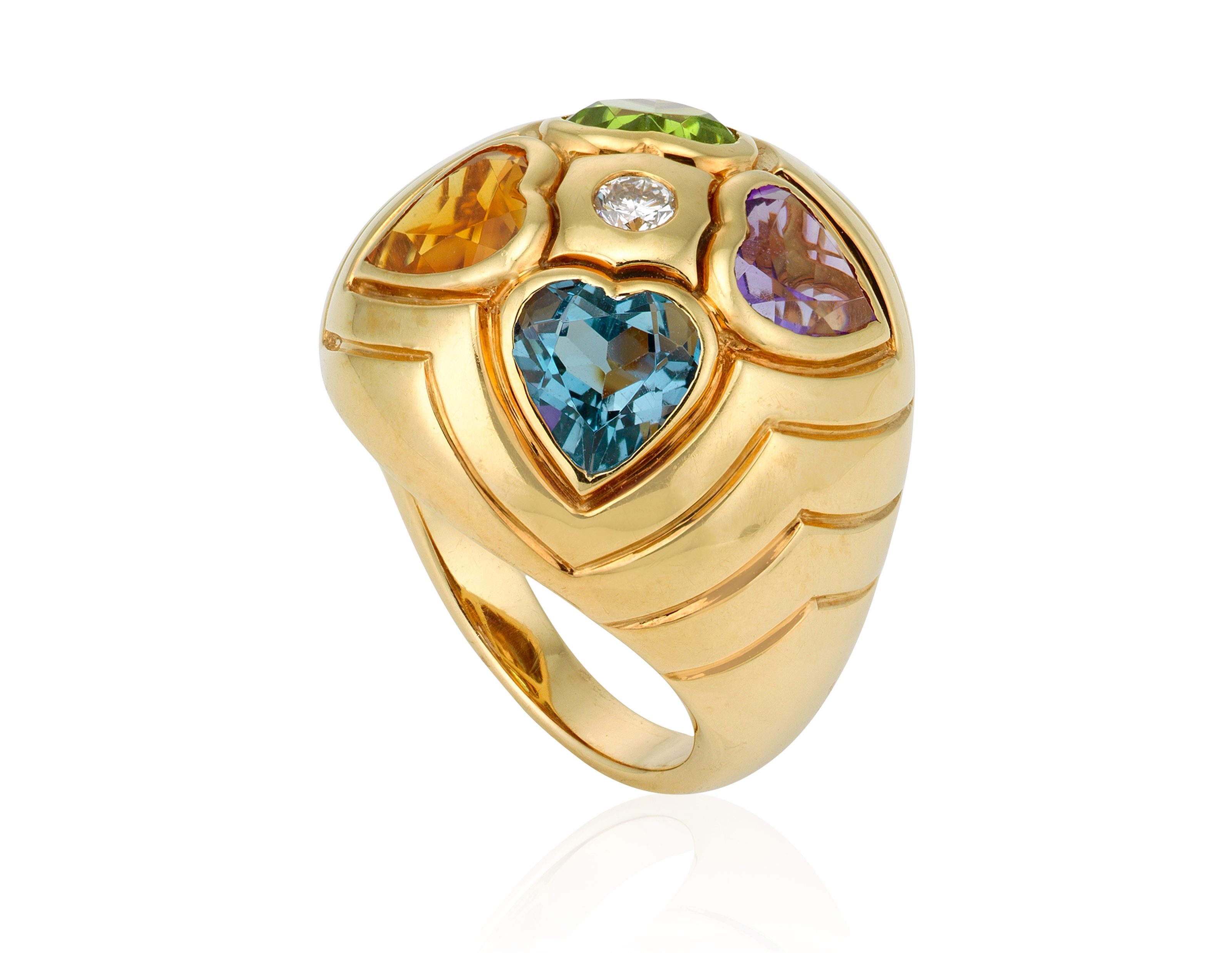 BULGARI MULTI-GEM RING, | Christie’s