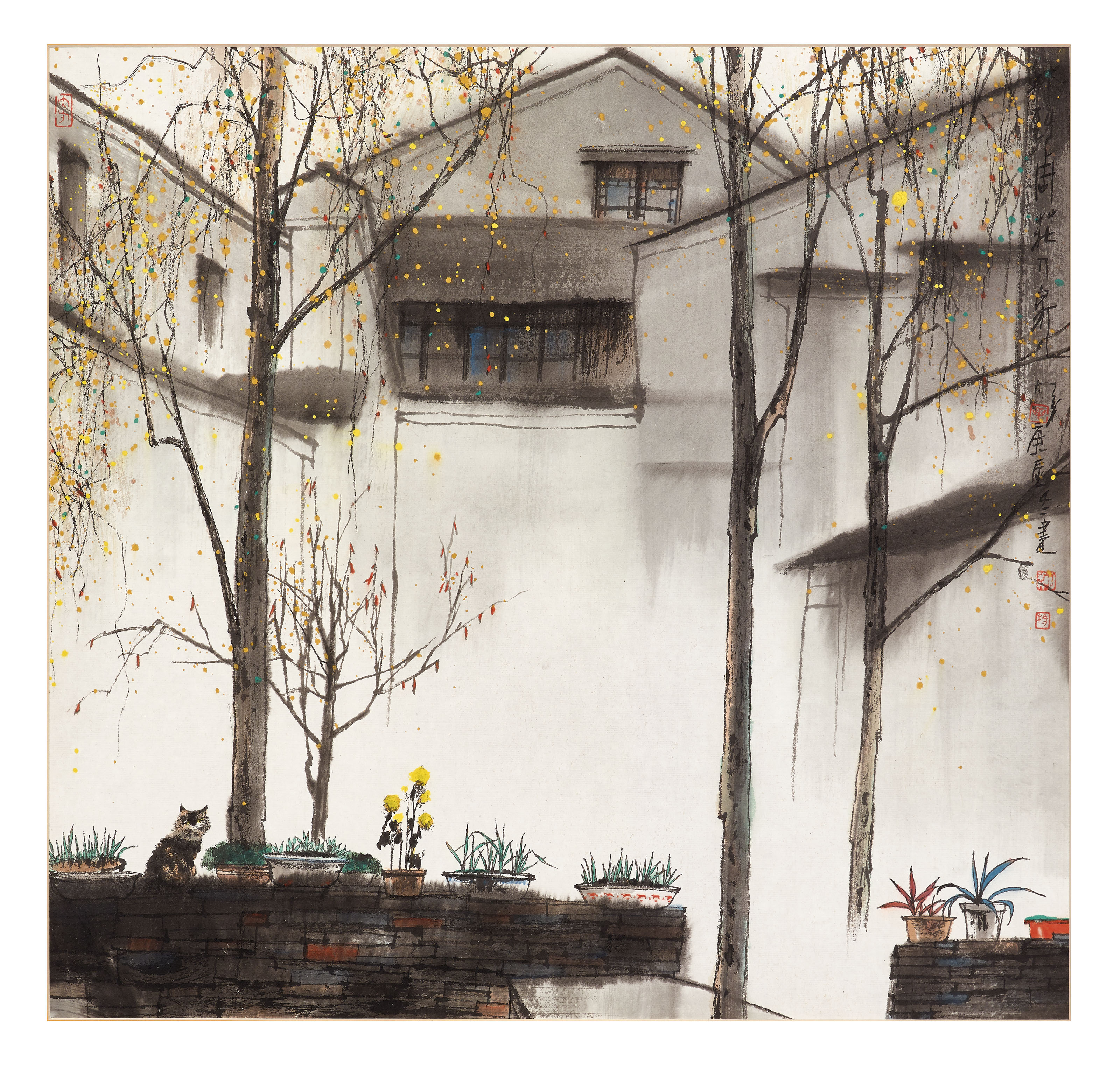 YANG MINGYI (BORN 1943), Autumn in Zhouzhuang | Christie’s
