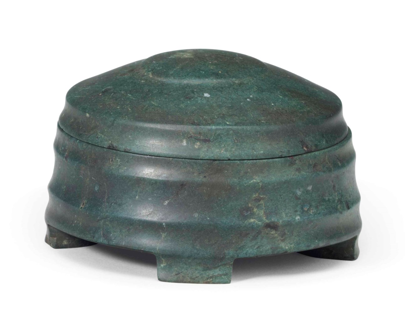 A small carved stone container, Kofun period (4th century) | Christie's