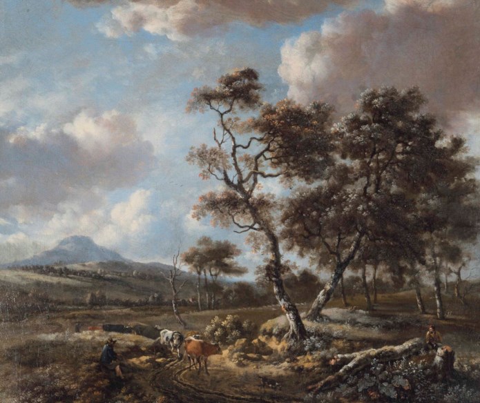 Jan Wijnants (?Haarlem c. 1635-1684 Amsterdam), Landscape with cattle ...