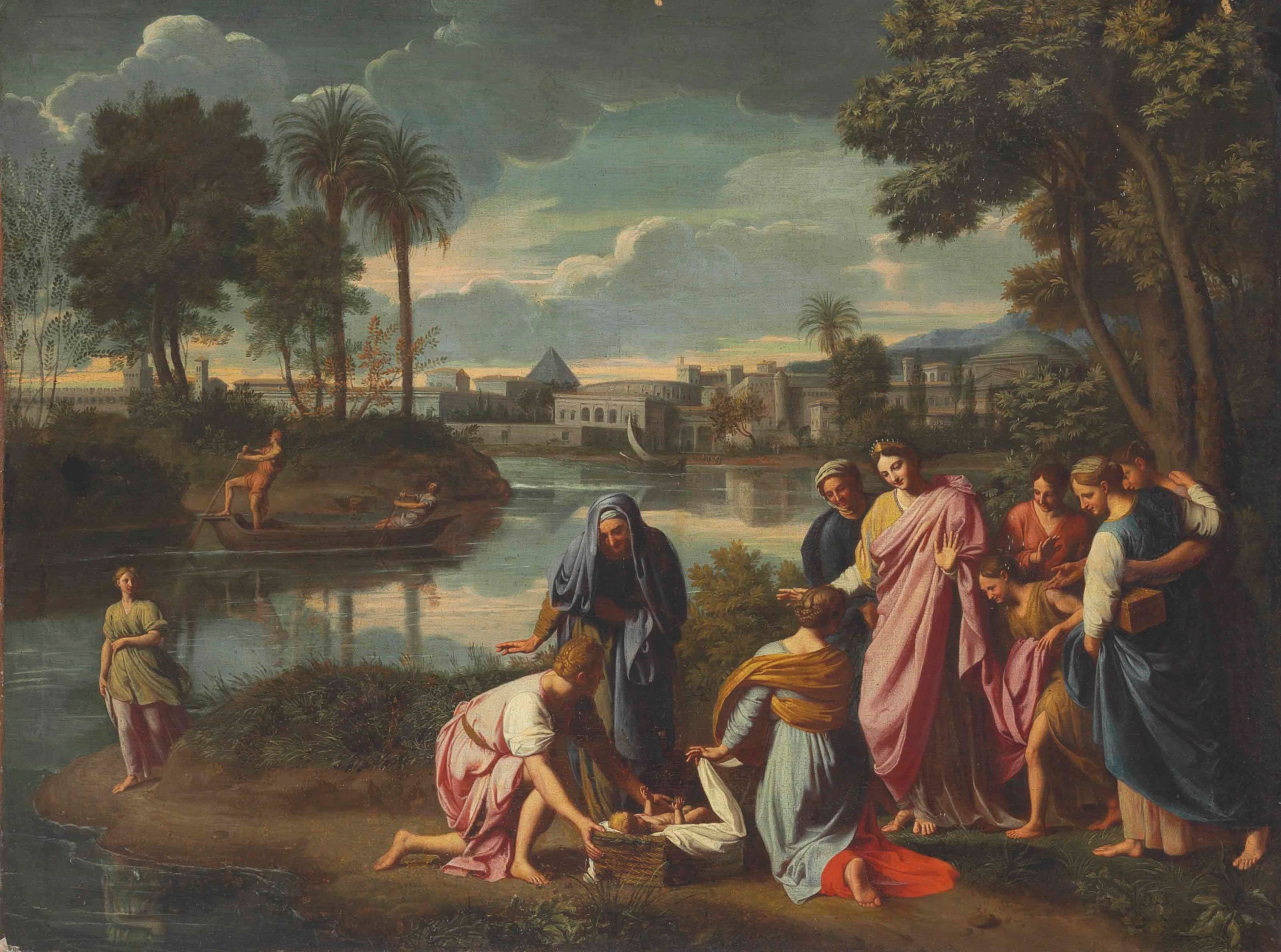 Nicolas Colombel (Sotteville-lès-Rouen 1644-1717 Paris), The Finding of ...