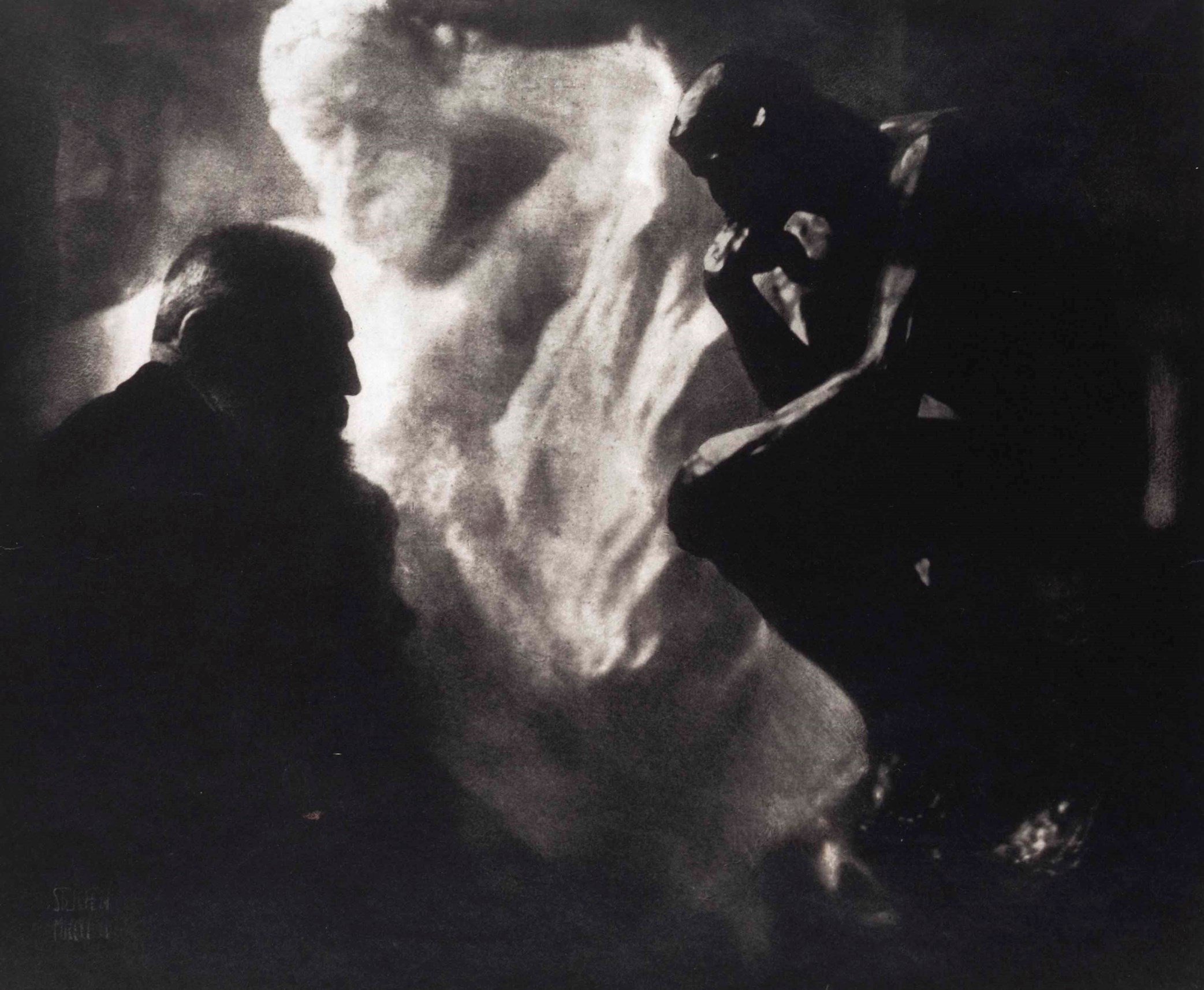 Edward Steichen (1879-1973), Rodin, 'Le Penseur', Paris, 1902 | Christie's