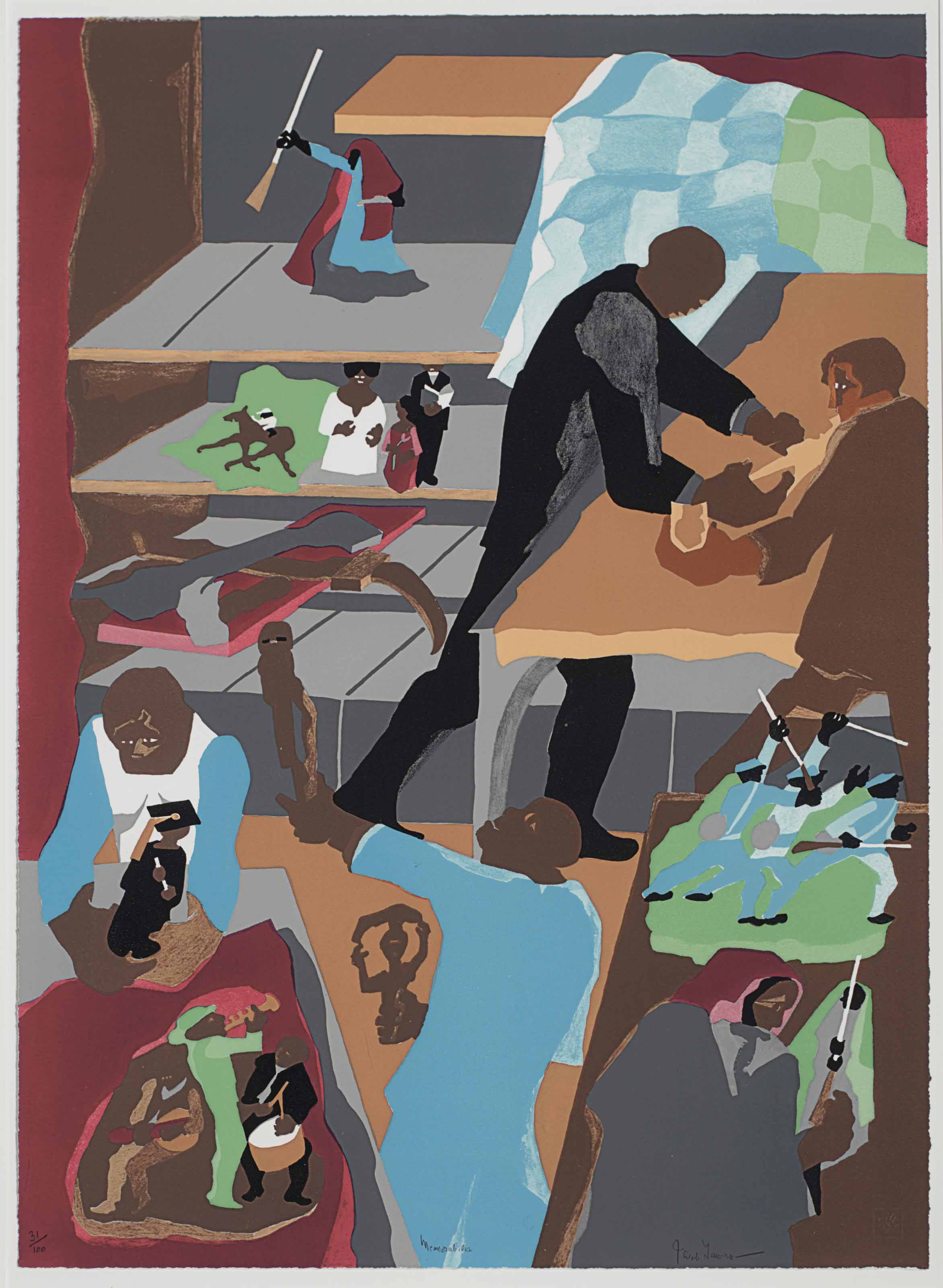 JACOB LAWRENCE (1917-2000)