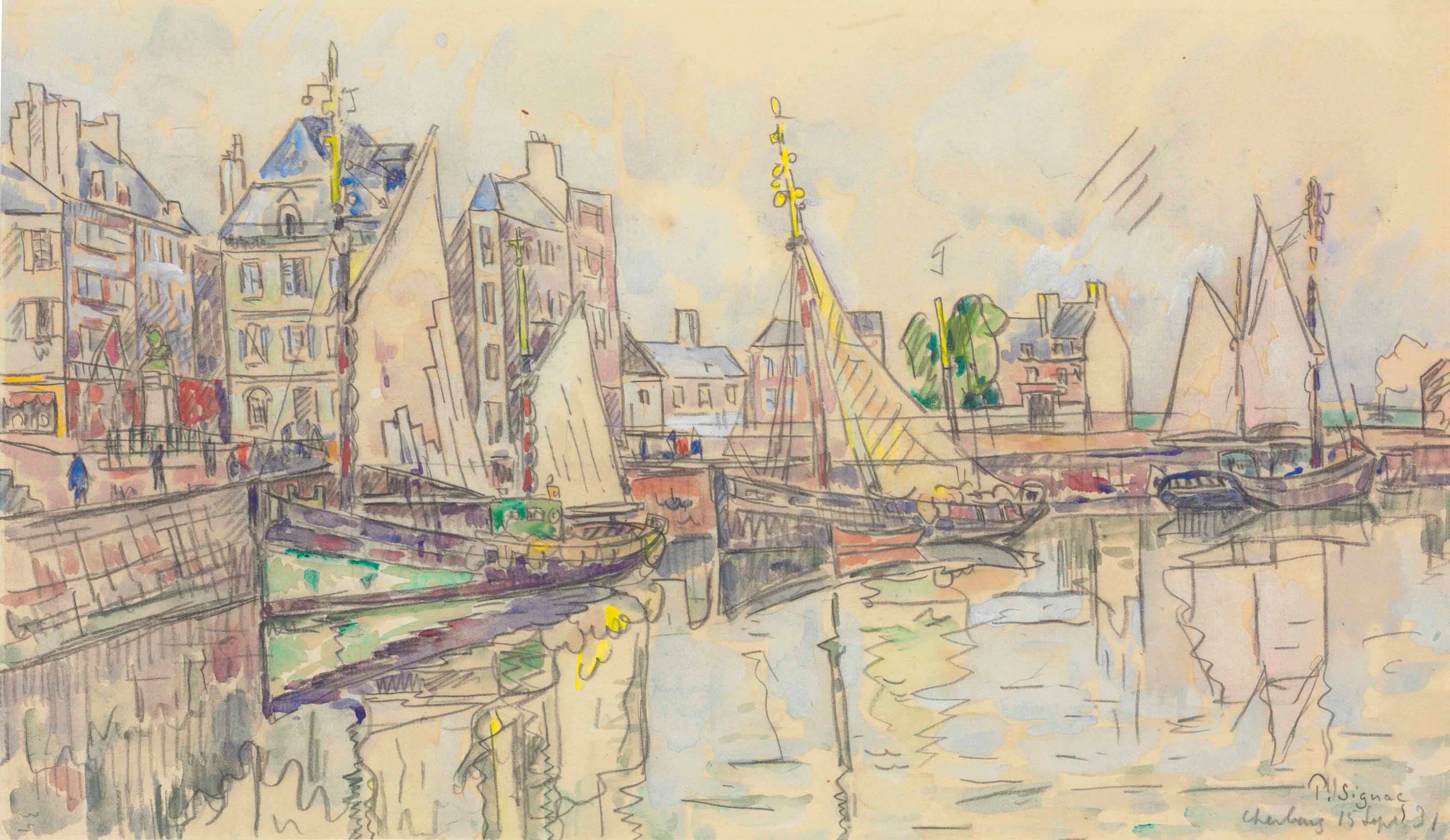 Paul Signac (1863-1935), Cherbourg | Christie's