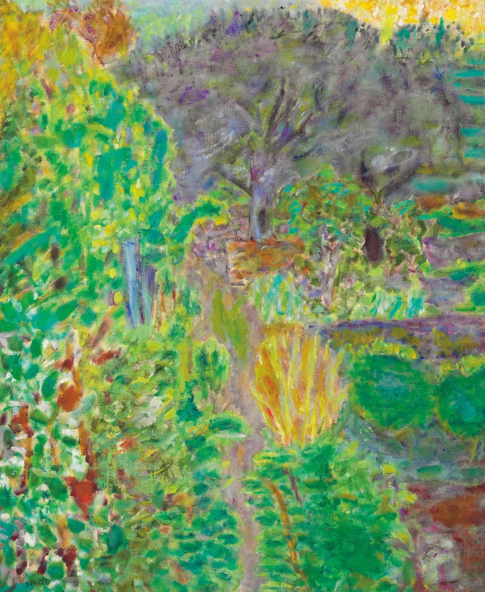Pierre Bonnard (1867-1947), Jardin au Cannet | Christie's