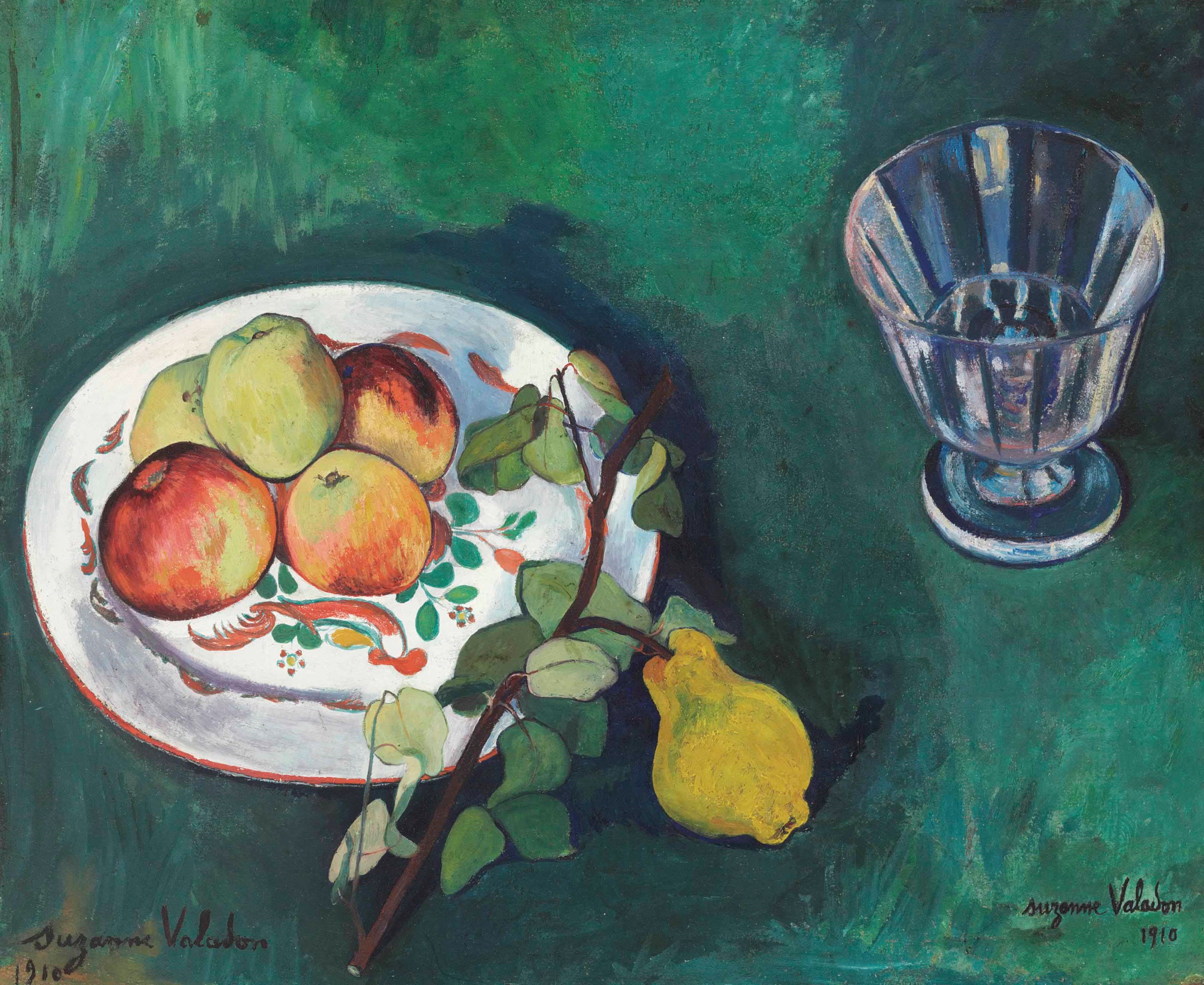Suzanne Valadon (1865-1938), Nature morte aux fleurs et aux fruits ...