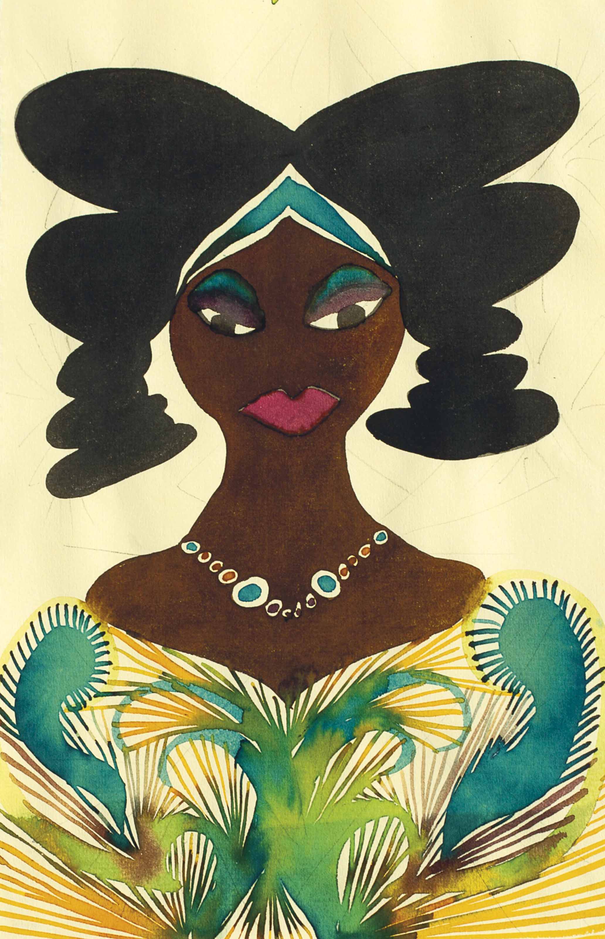 Chris Ofili (B. 1968) , Untitled | Christie's