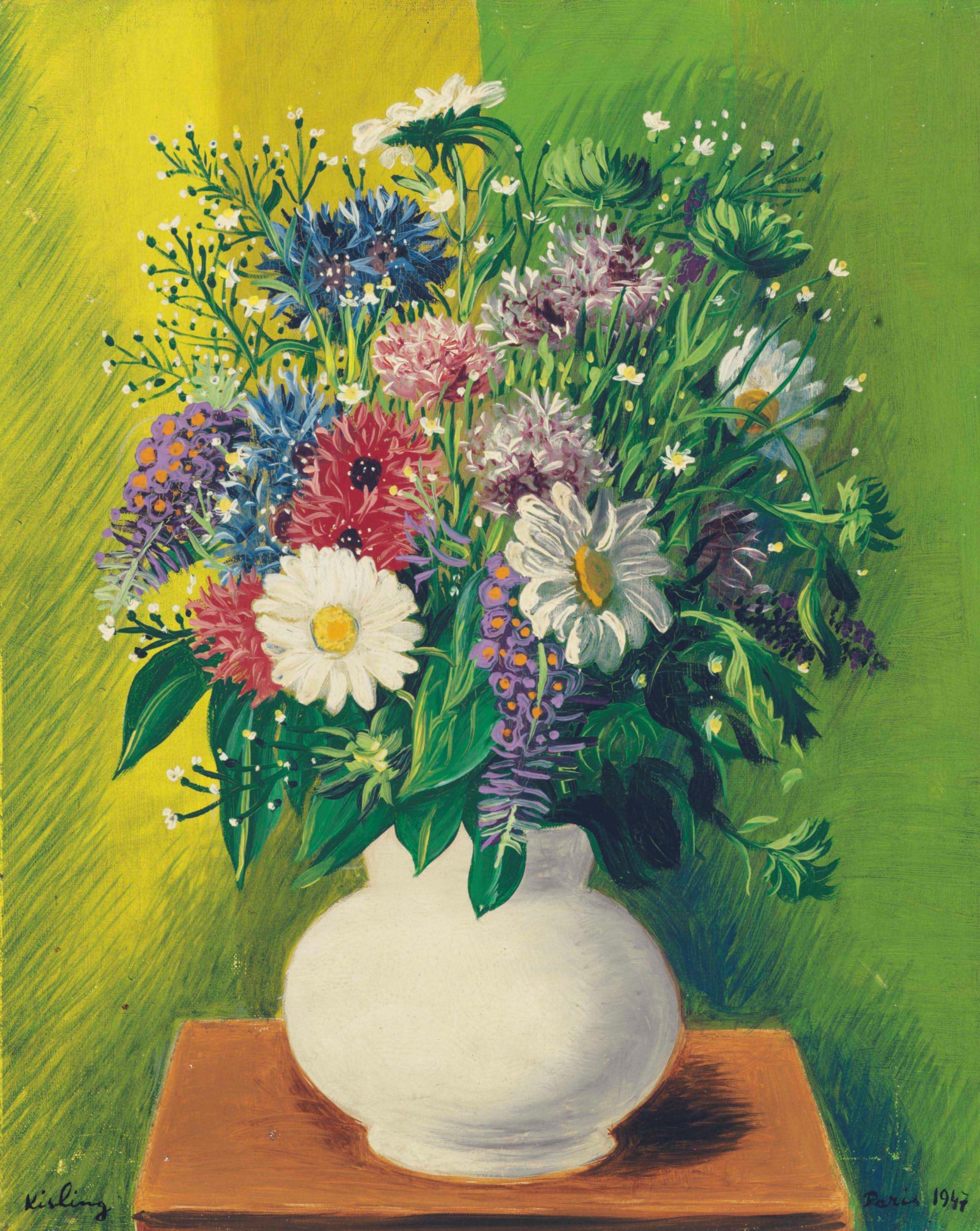 Moise Kisling (1891-1953), Vase de fleurs | Christie's