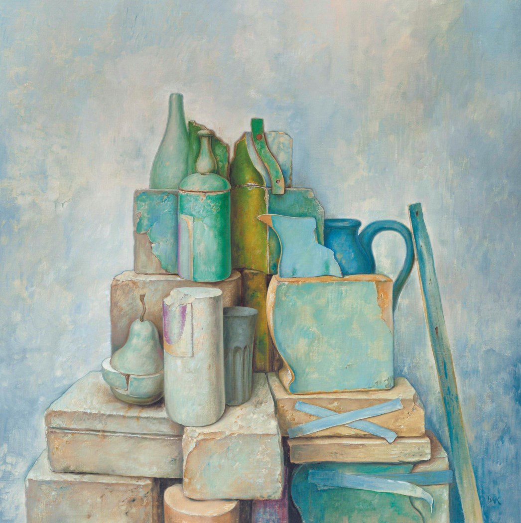 Samuel Bak (b. 1933), Still Life with Clear Ground | Christie's