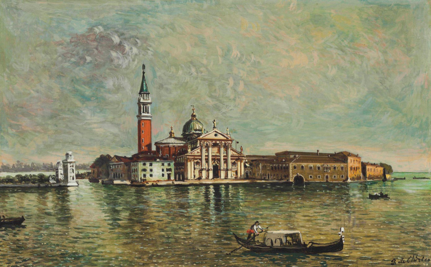 Giorgio de Chirico (1888-1978), Venezia (Isola S. Giorgio) | Christie's
