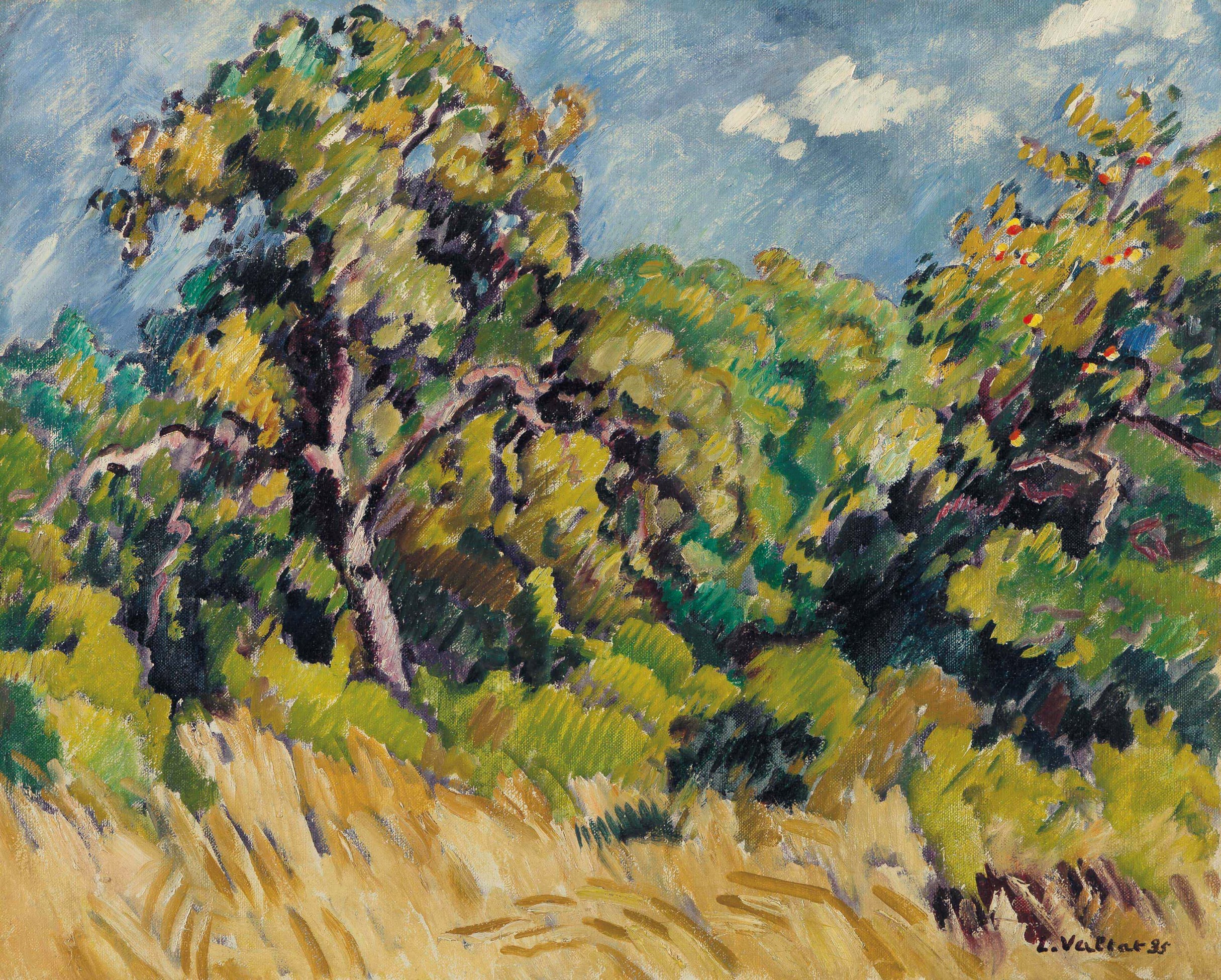 Louis Valtat (1869-1952), Paysage à Choisel | Christie's