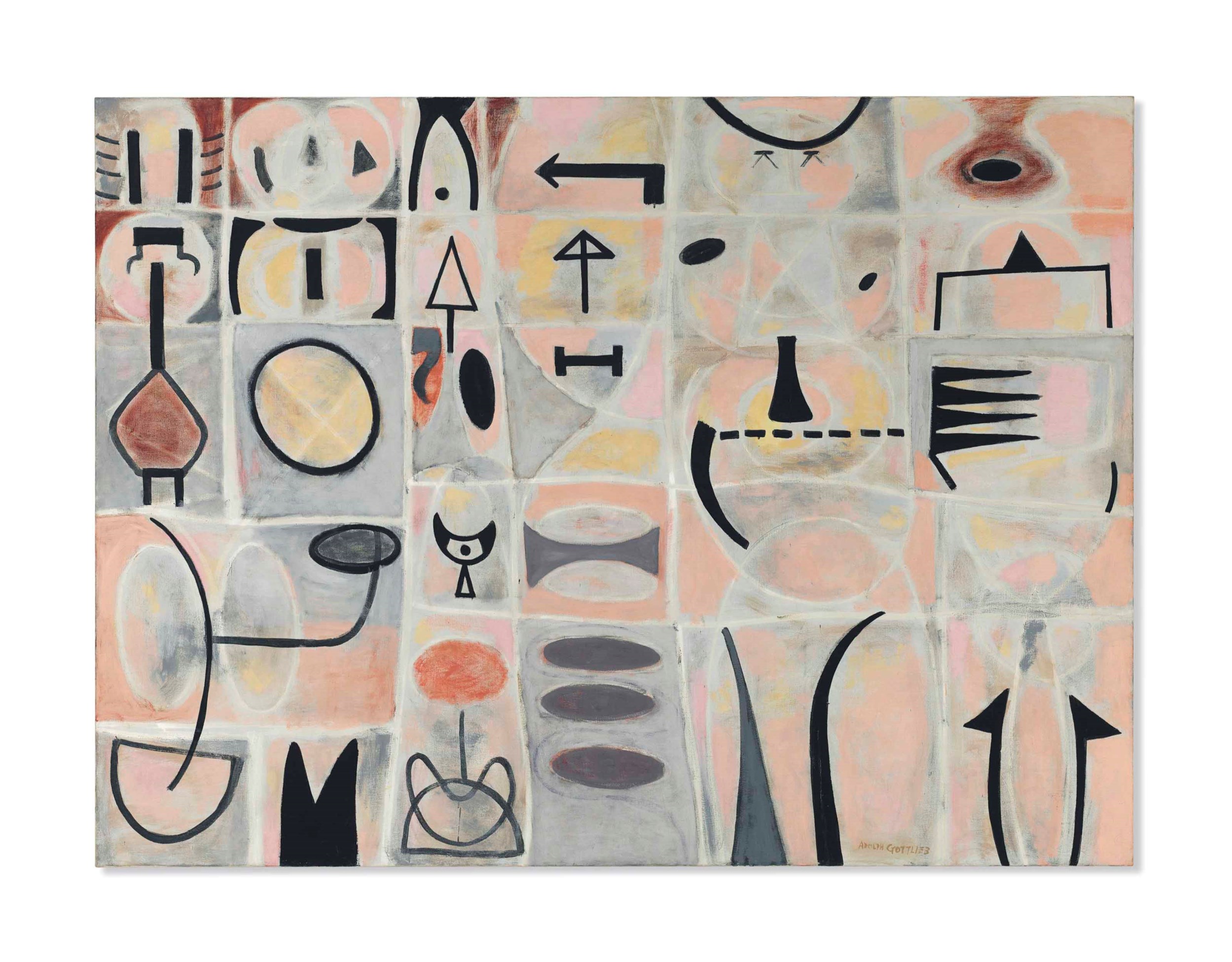 Adolph Gottlieb (1903-1974), Omens of Spring | Christie's