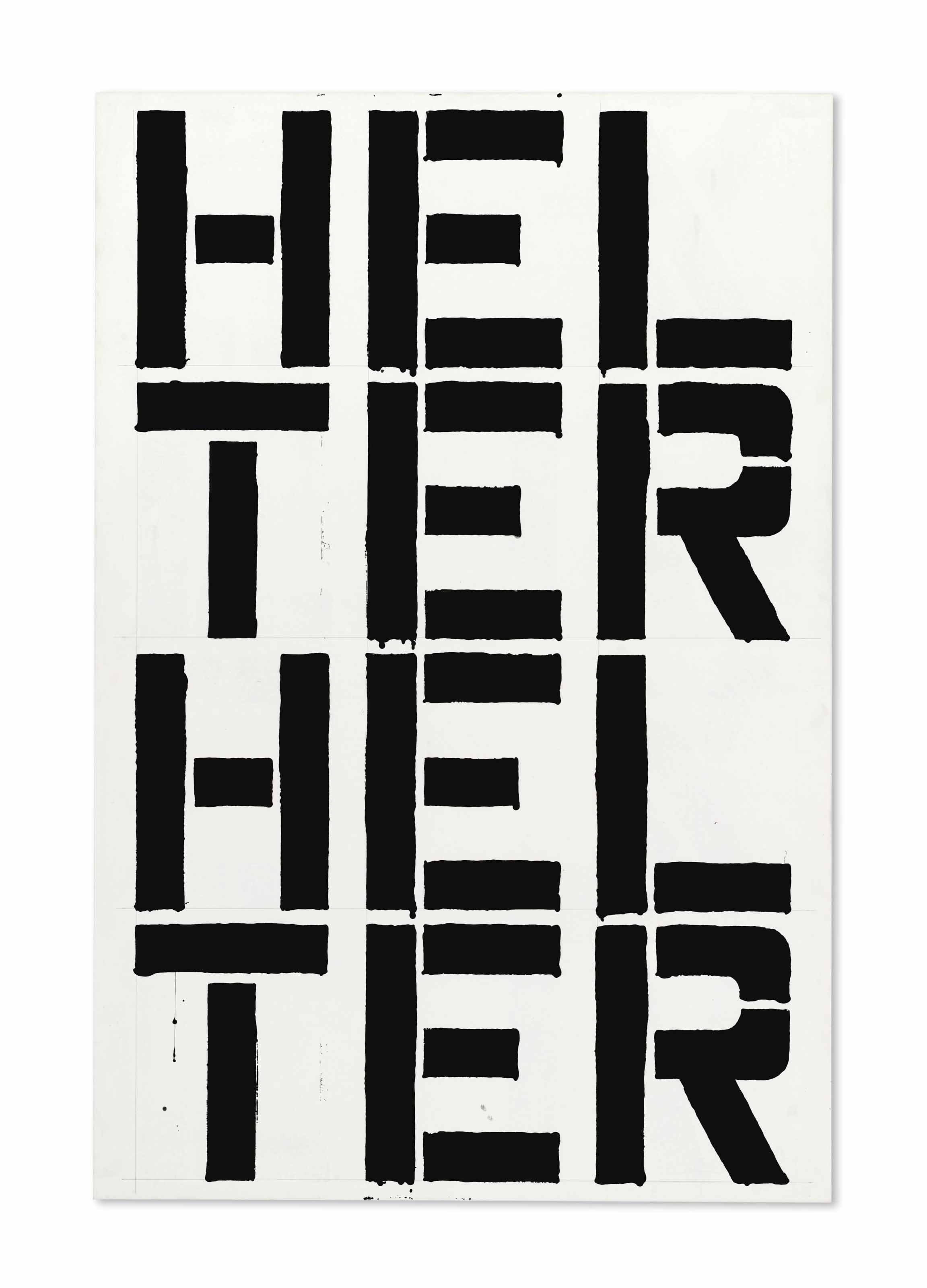 Christopher Wool - Lose in unserem Preisarchiv - LotSearch