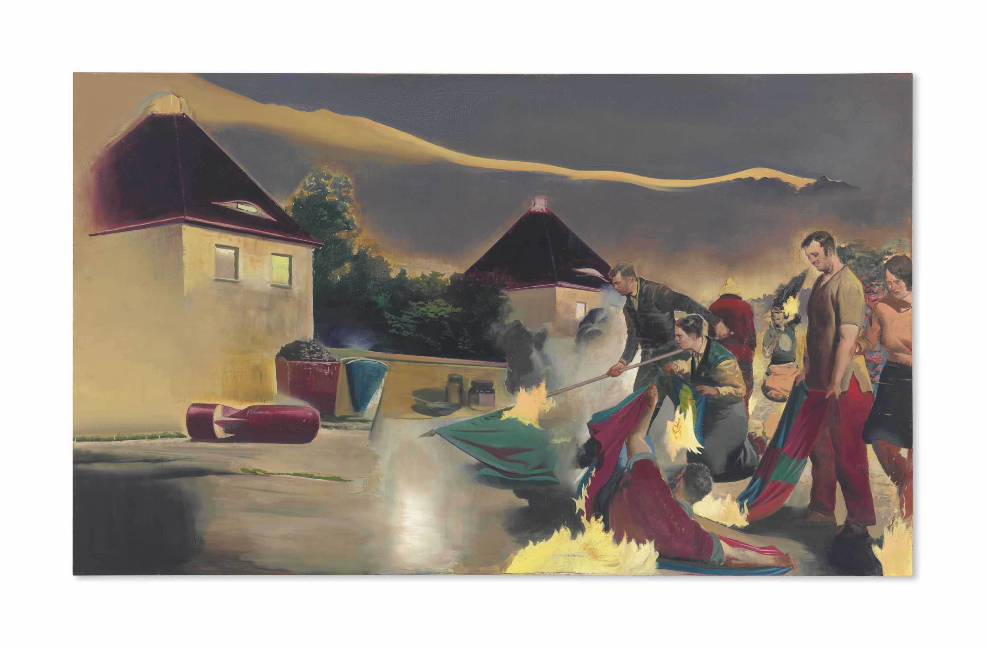 Neo Rauch (B. 1960) , Vorort (Suburb) | Christie's