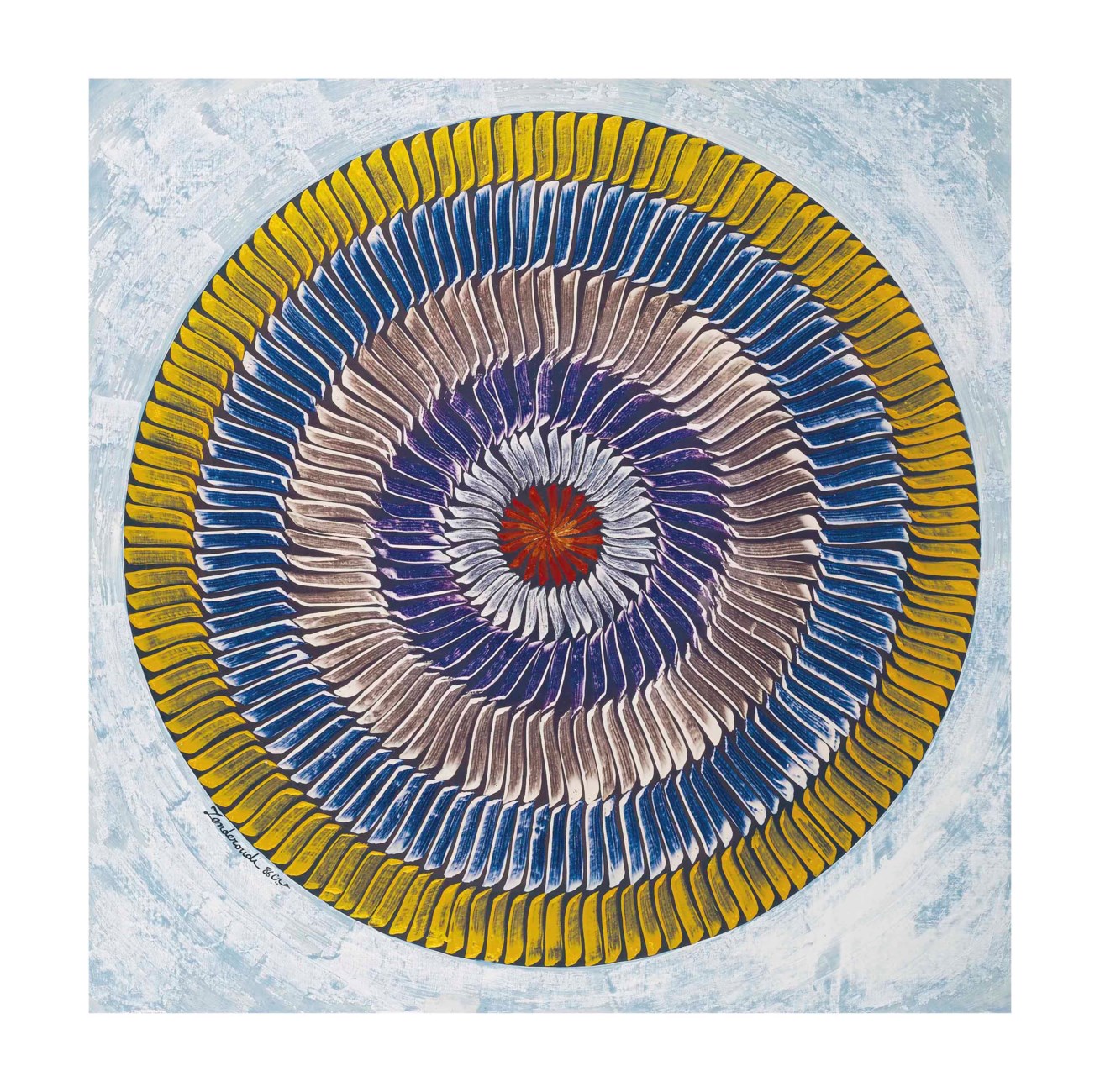 Charles-Hossein Zenderoudi (B. 1937), ALMAAK | Christie's