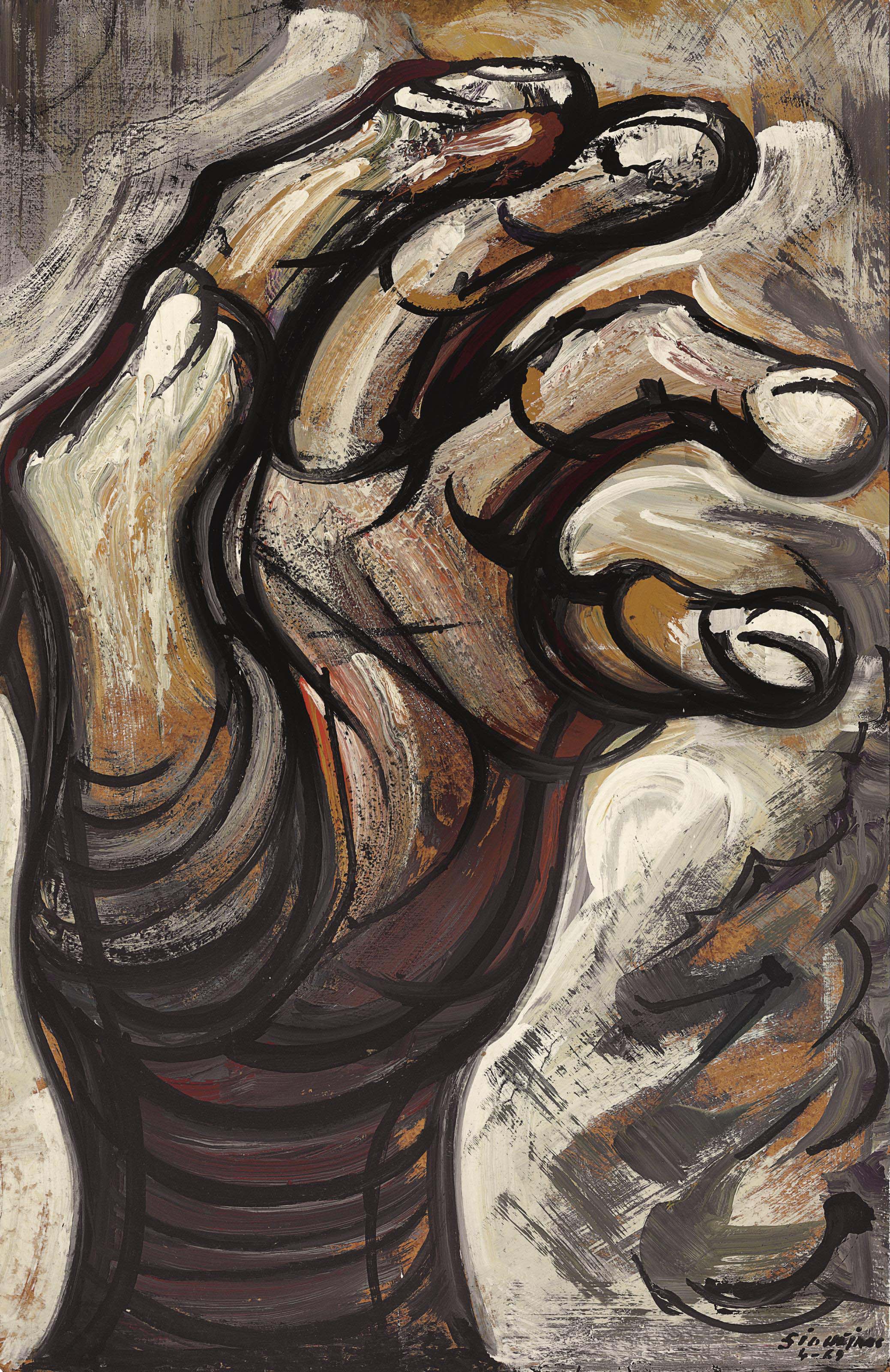 David Alfaro Siqueiros (1896-1974) , Mano abierta | Christie's