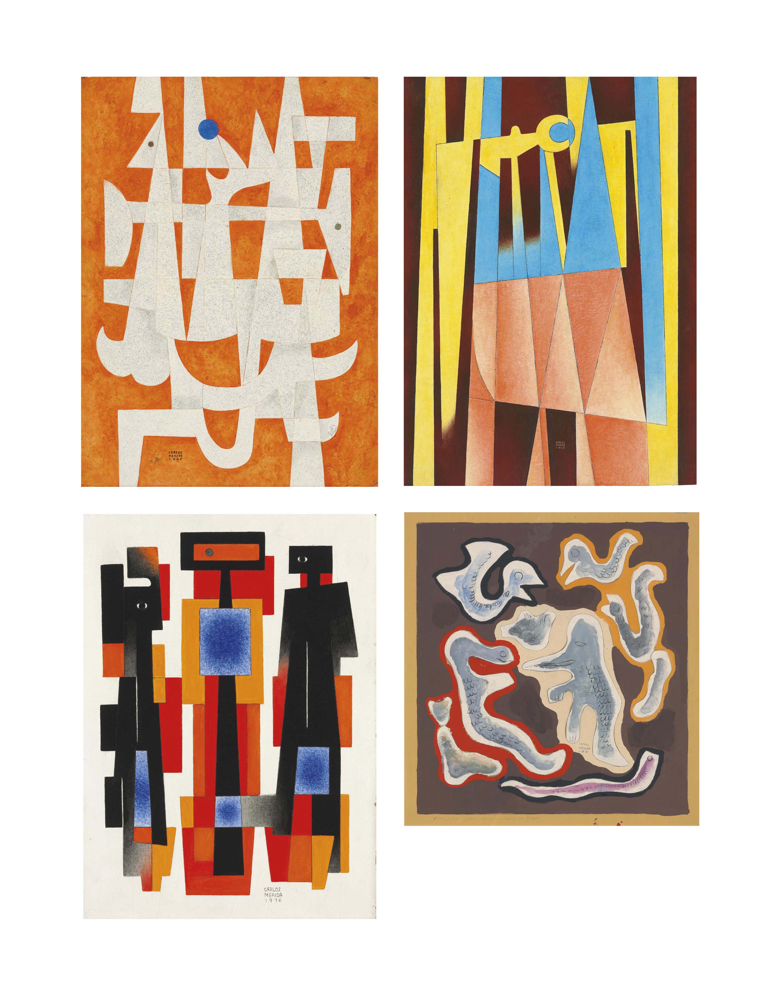 Carlos Mérida (1891-1984) - Auktionen & Preisarchiv