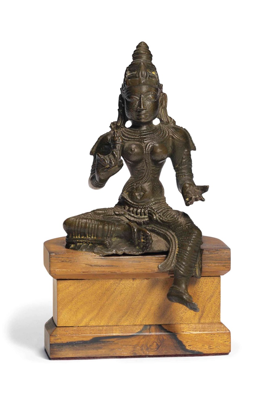 A Bronze Figure of Parvati