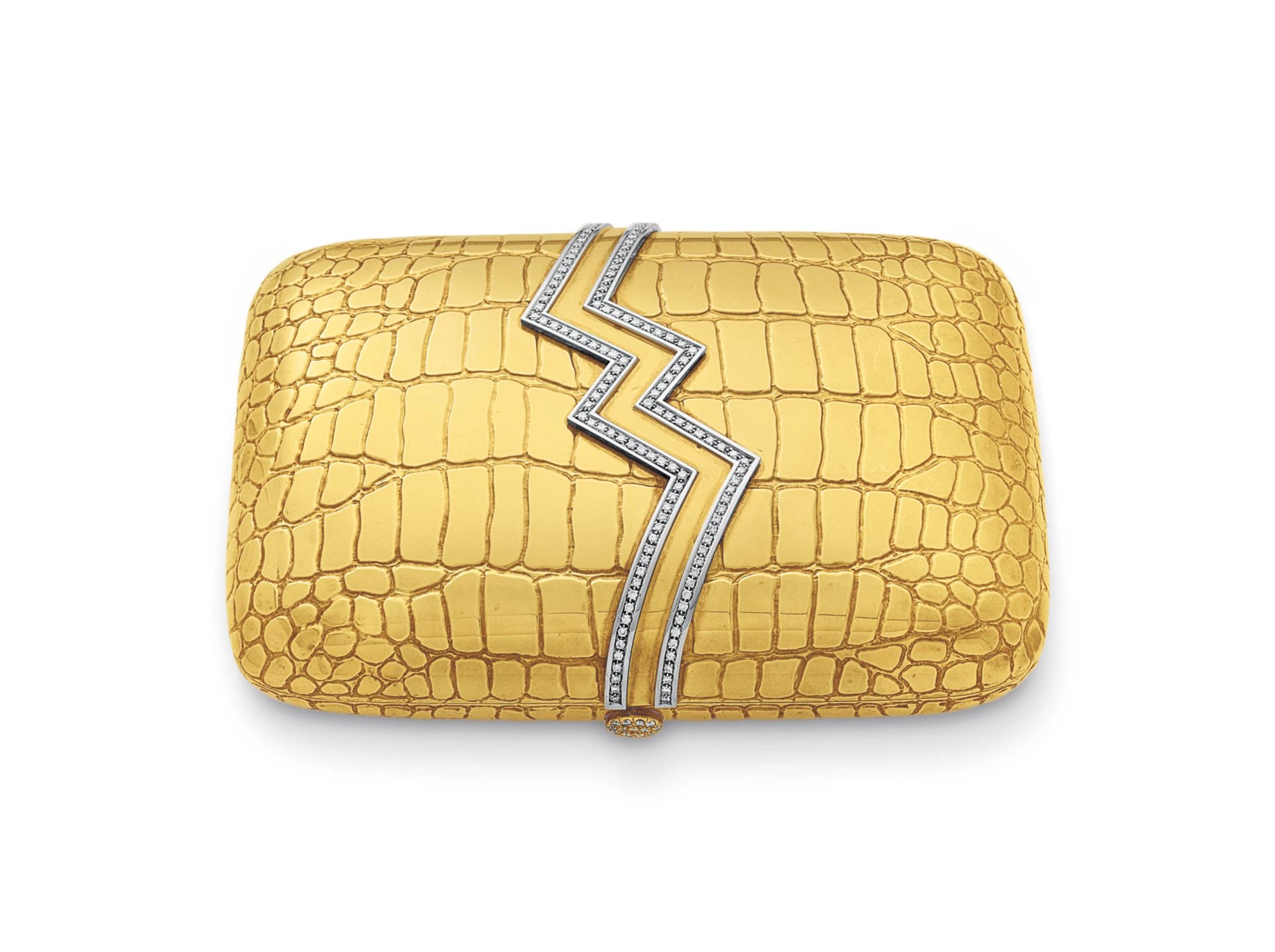 A DIAMOND AND GOLD EVENING BAG, BY GUCCI | Christie's