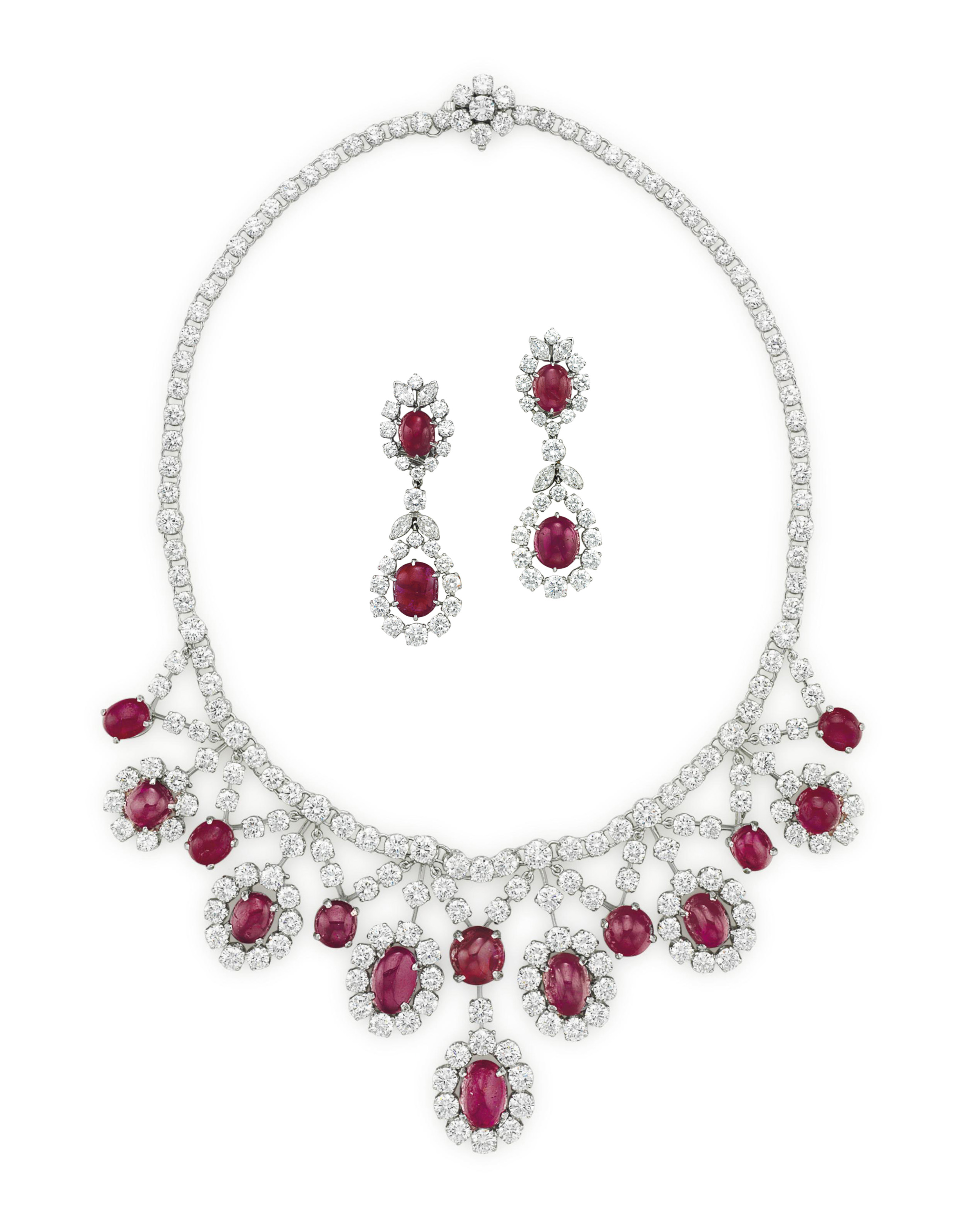 A RUBY AND DIAMOND BROOCH, BY GRAFF | Christie's
