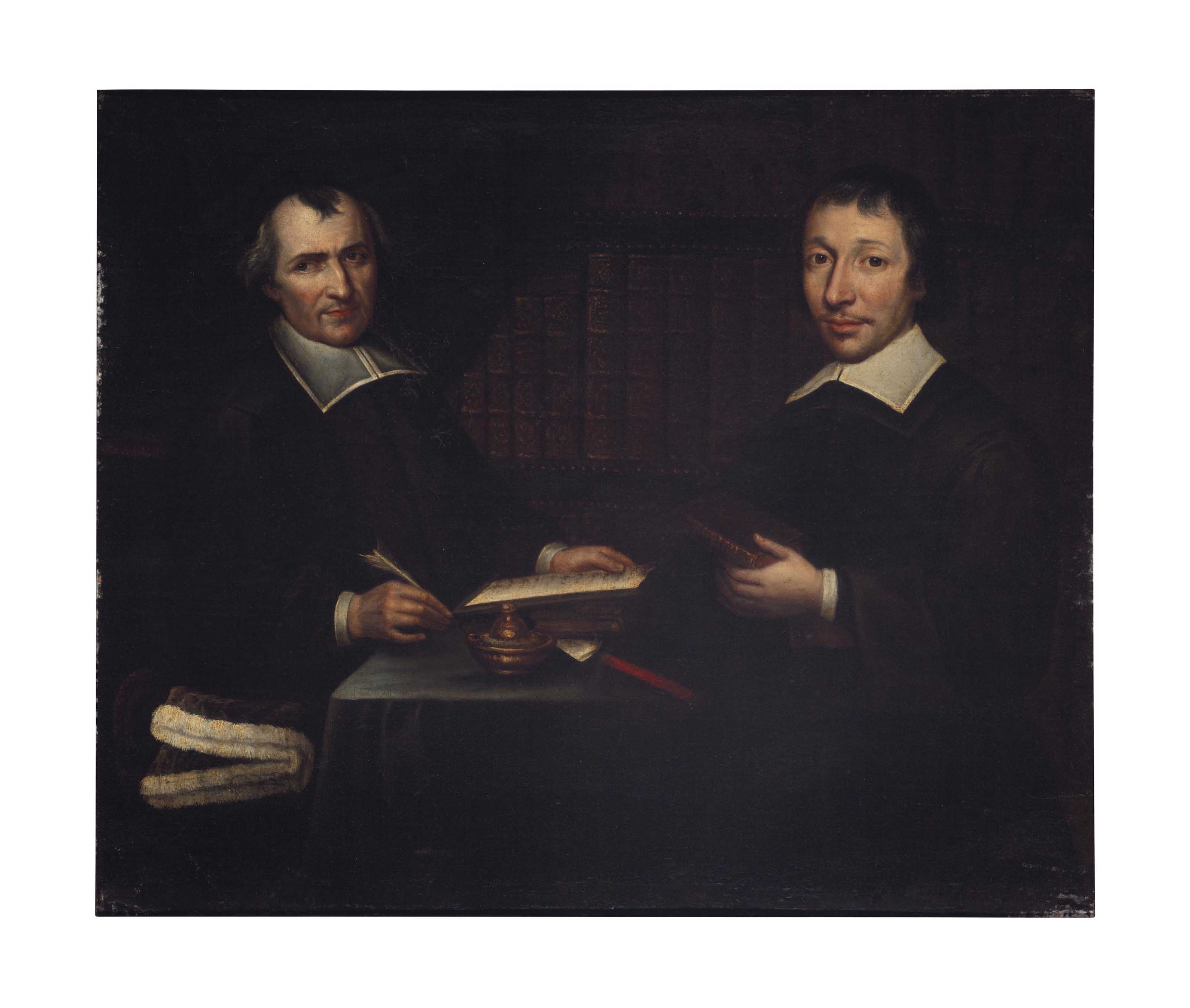 Circle of Philippe de Champaigne (Brussels 1602-1674 Paris) , Portrait ...