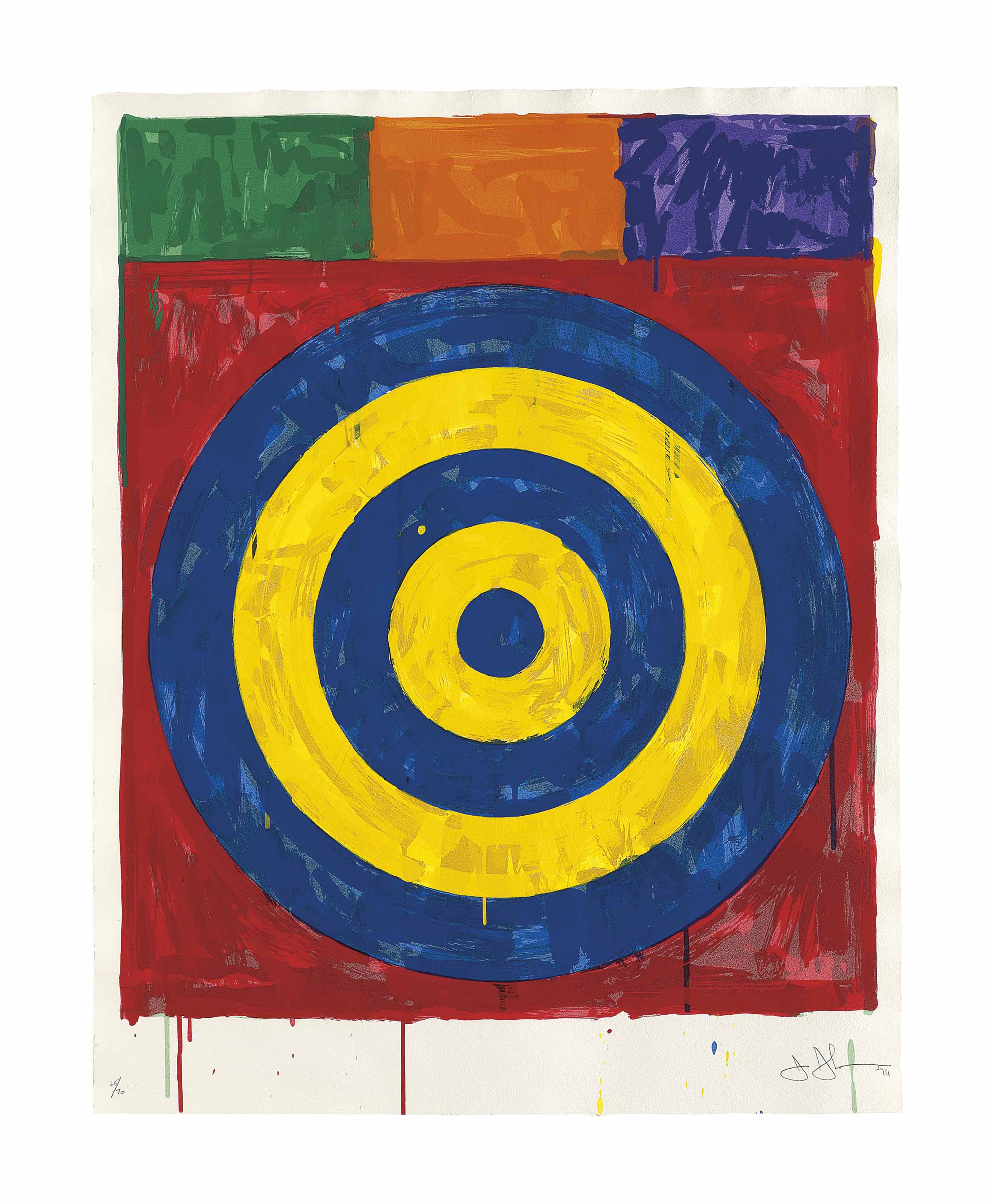 JASPER JOHNS (B. 1930)