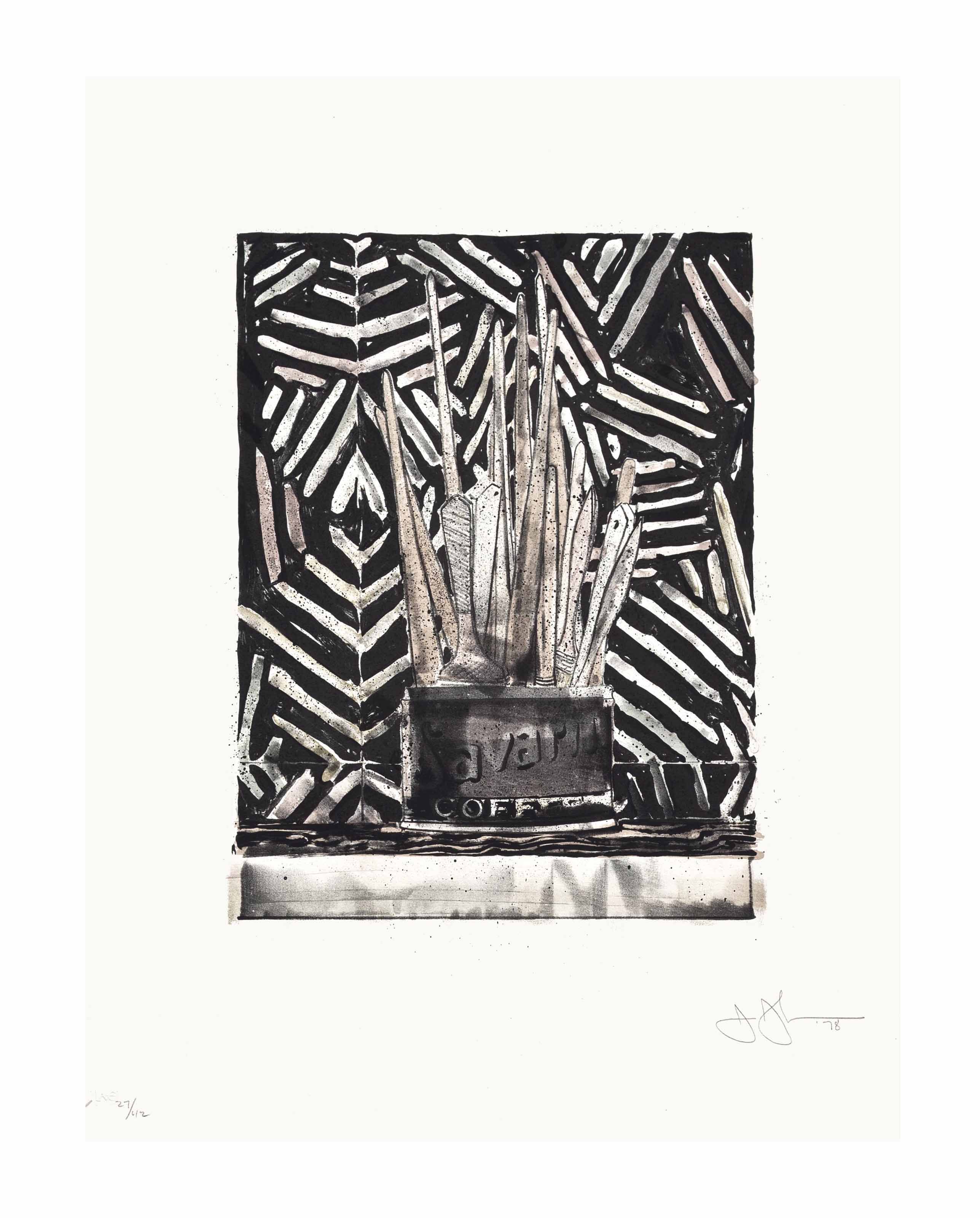 JASPER JOHNS (B. 1930), Target with Four Faces | Christie's