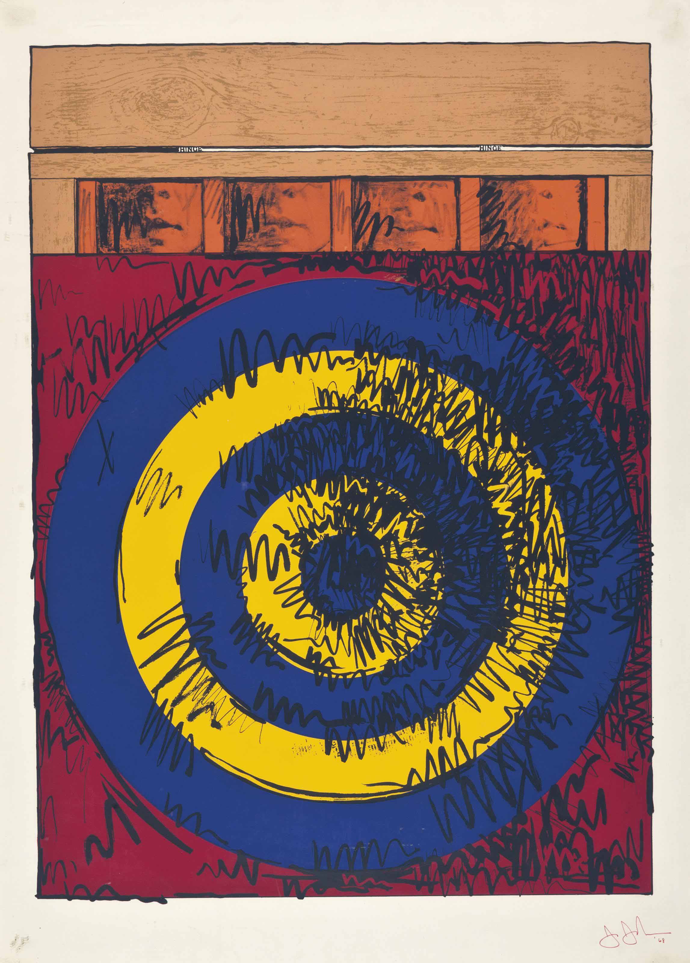 JASPER JOHNS (B. 1930), Target with Four Faces | Christie’s