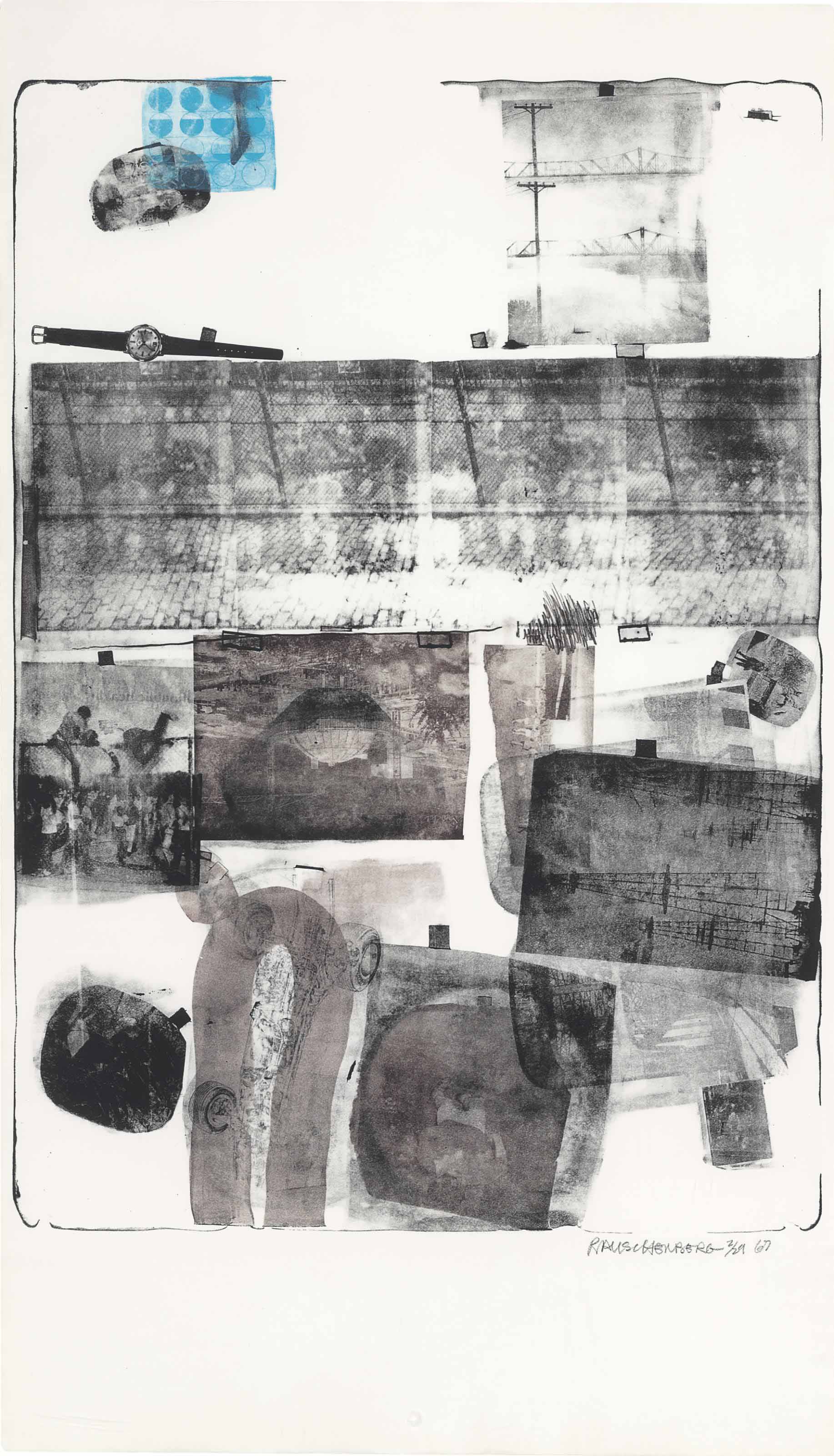 ROBERT RAUSCHENBERG (1925-2008), Drizzle | Christie’s