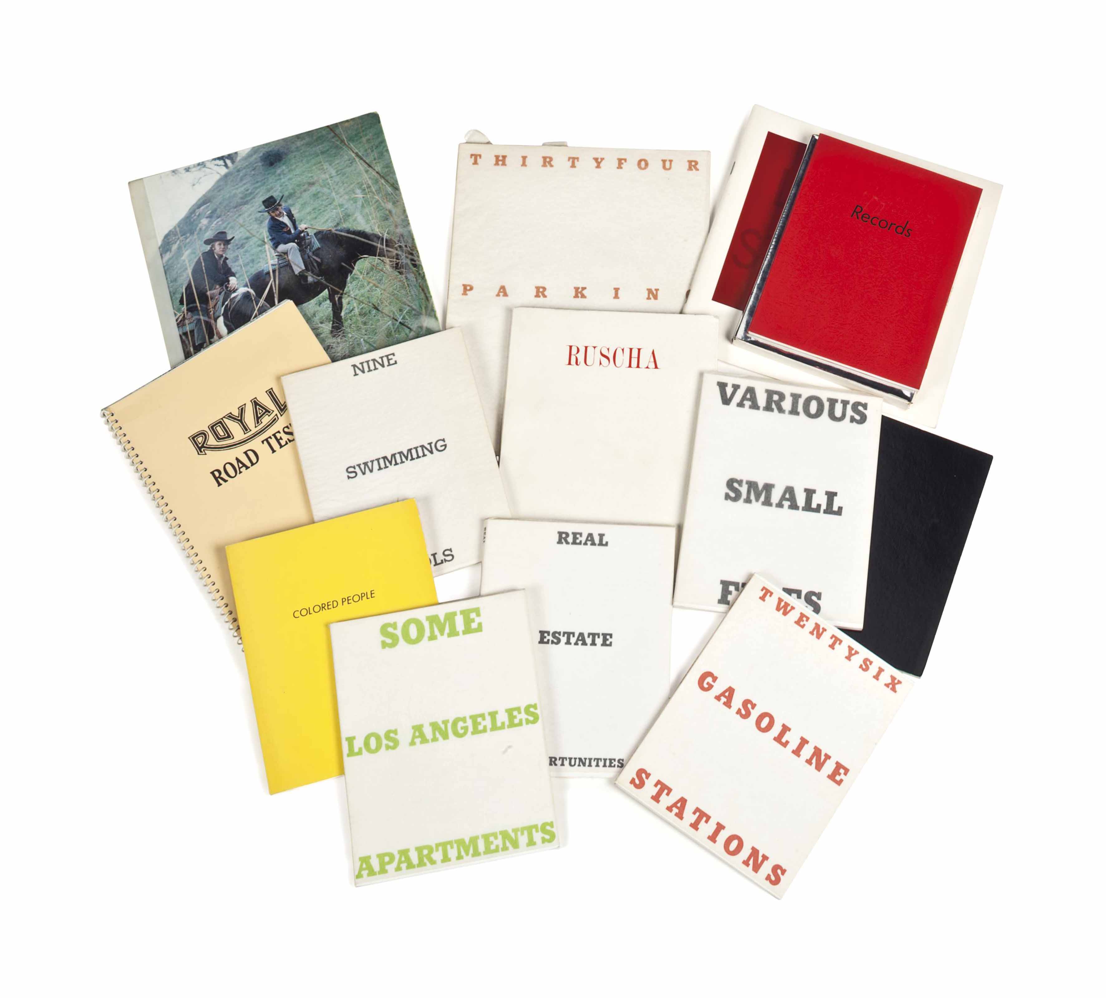 ED RUSCHA (b. 1937), A Group of Eleven Artist's Books | Christie’s
