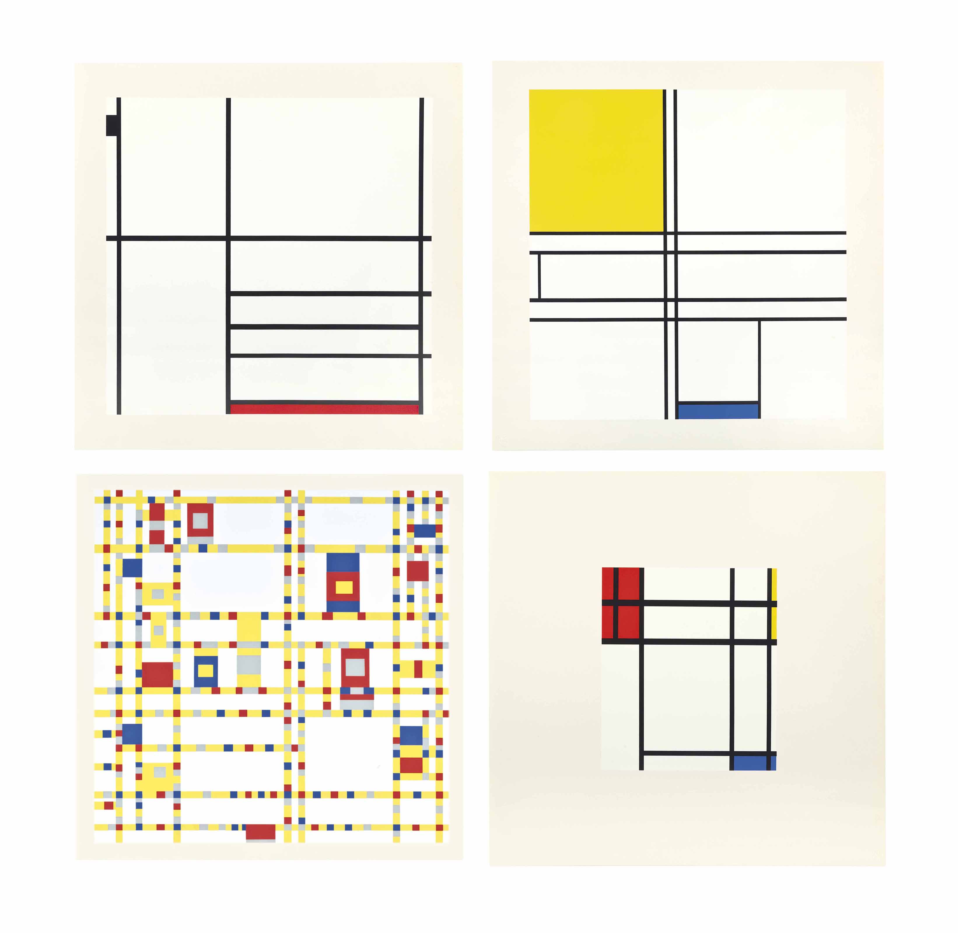 mondrian composition 10
