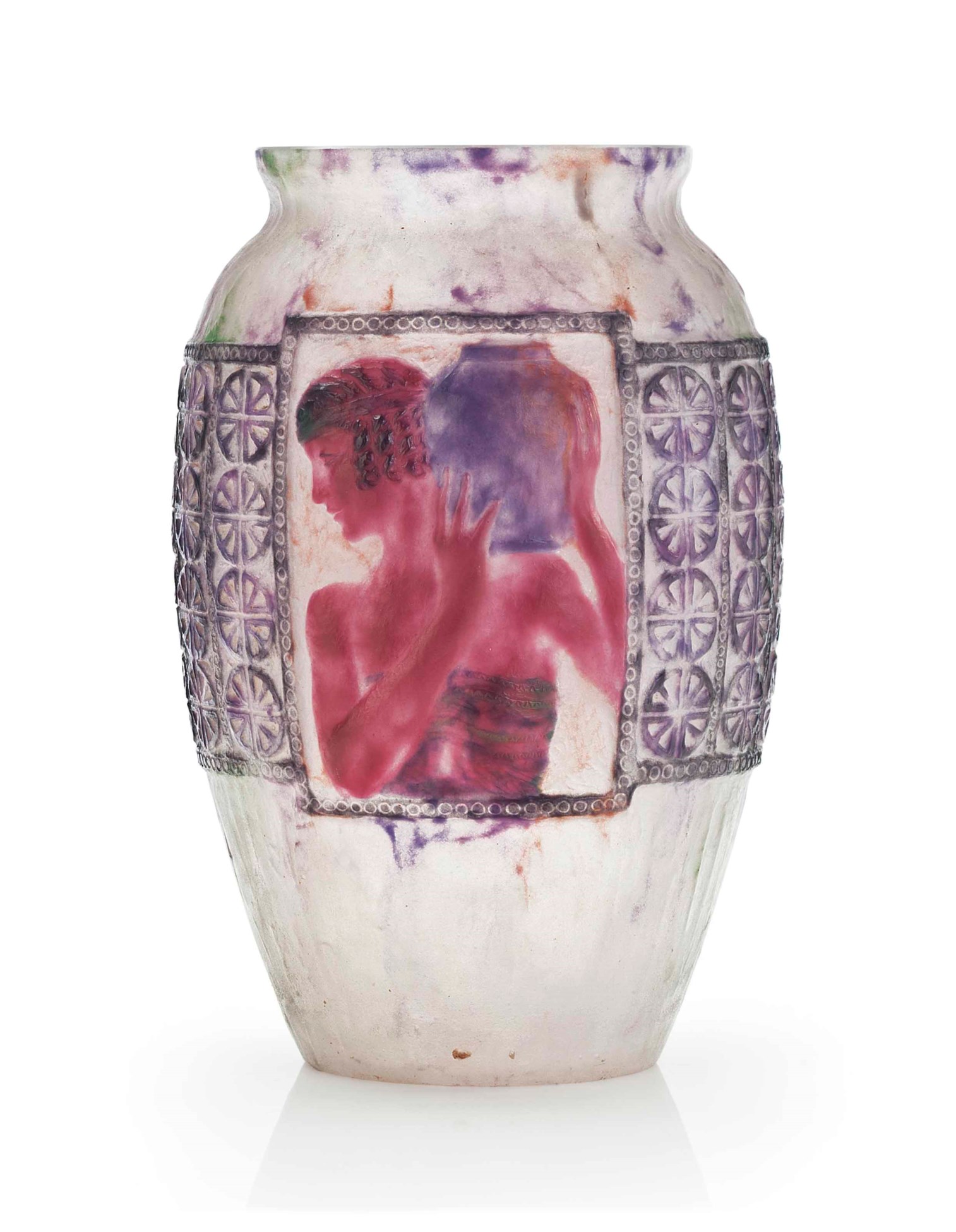 GABRIEL ARGY-ROUSSEAU (1885-1963), A 'LIBATIONS' VASE, CIRCA 1924 ...