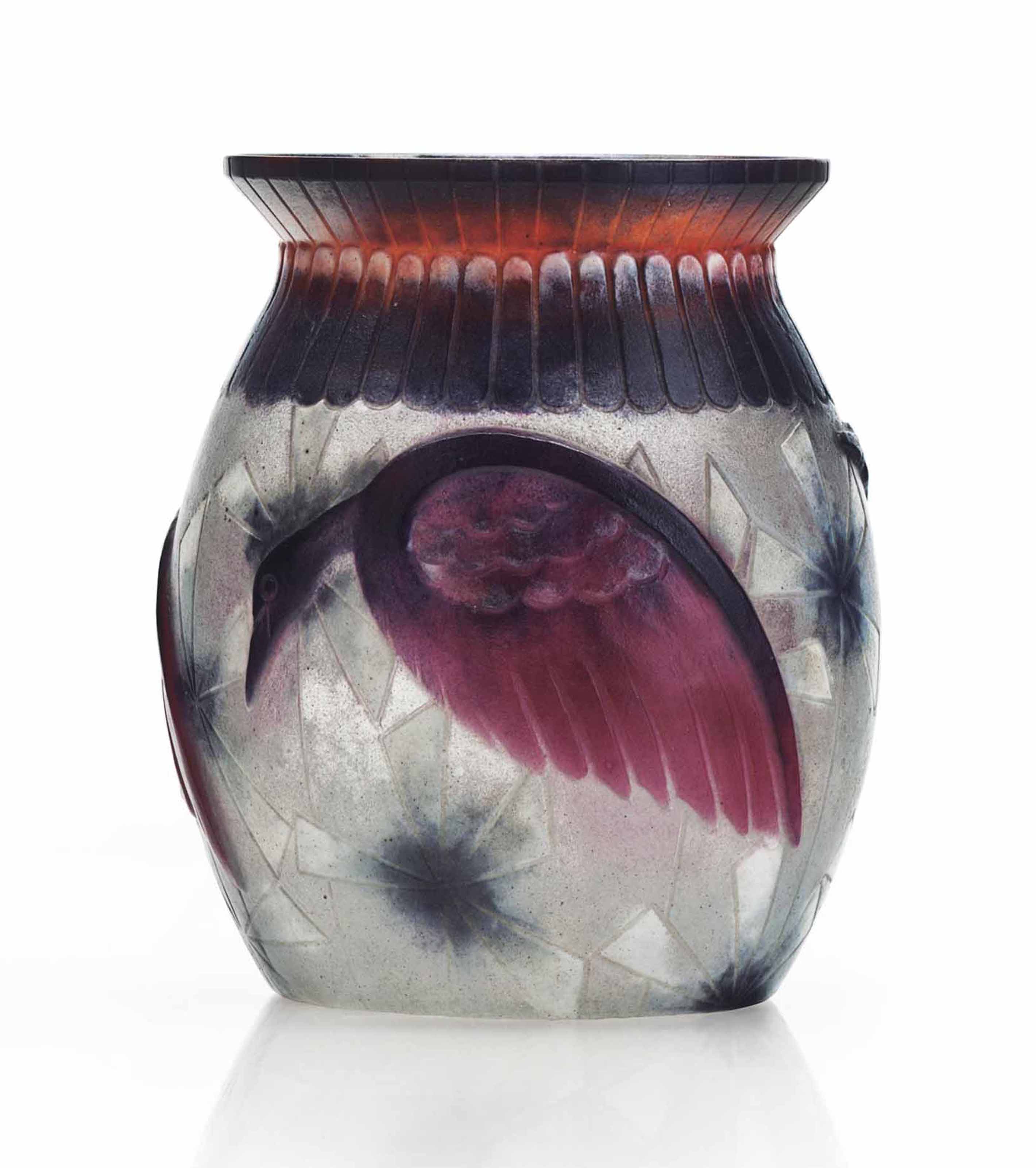 GABRIEL ARGY-ROUSSEAU (1885-1963), A 'LIBATIONS' VASE, CIRCA 1924 ...