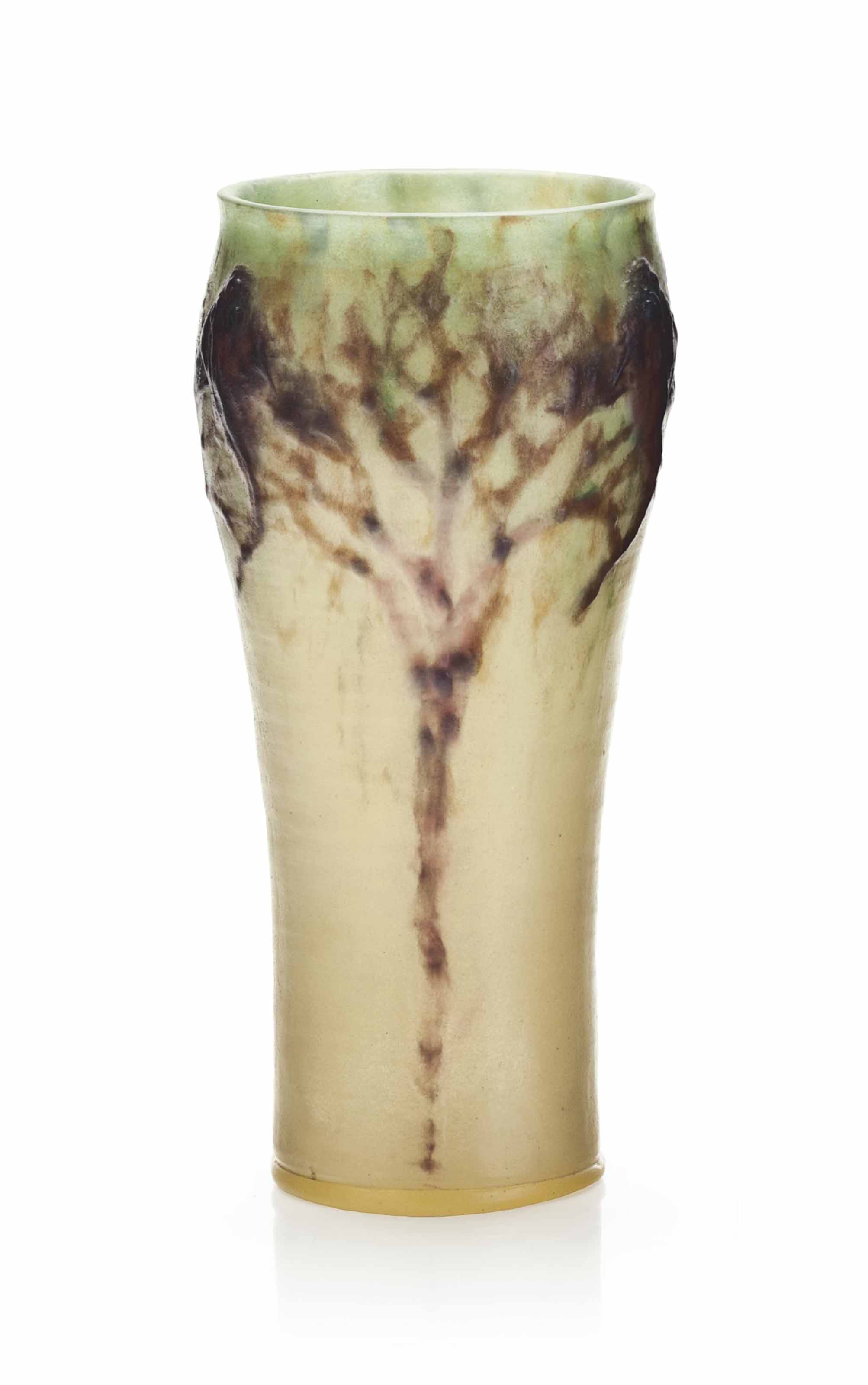 GABRIEL ARGY-ROUSSEAU (1885-1963), A 'TROIS TETES' BOWL, CIRCA 1914 ...